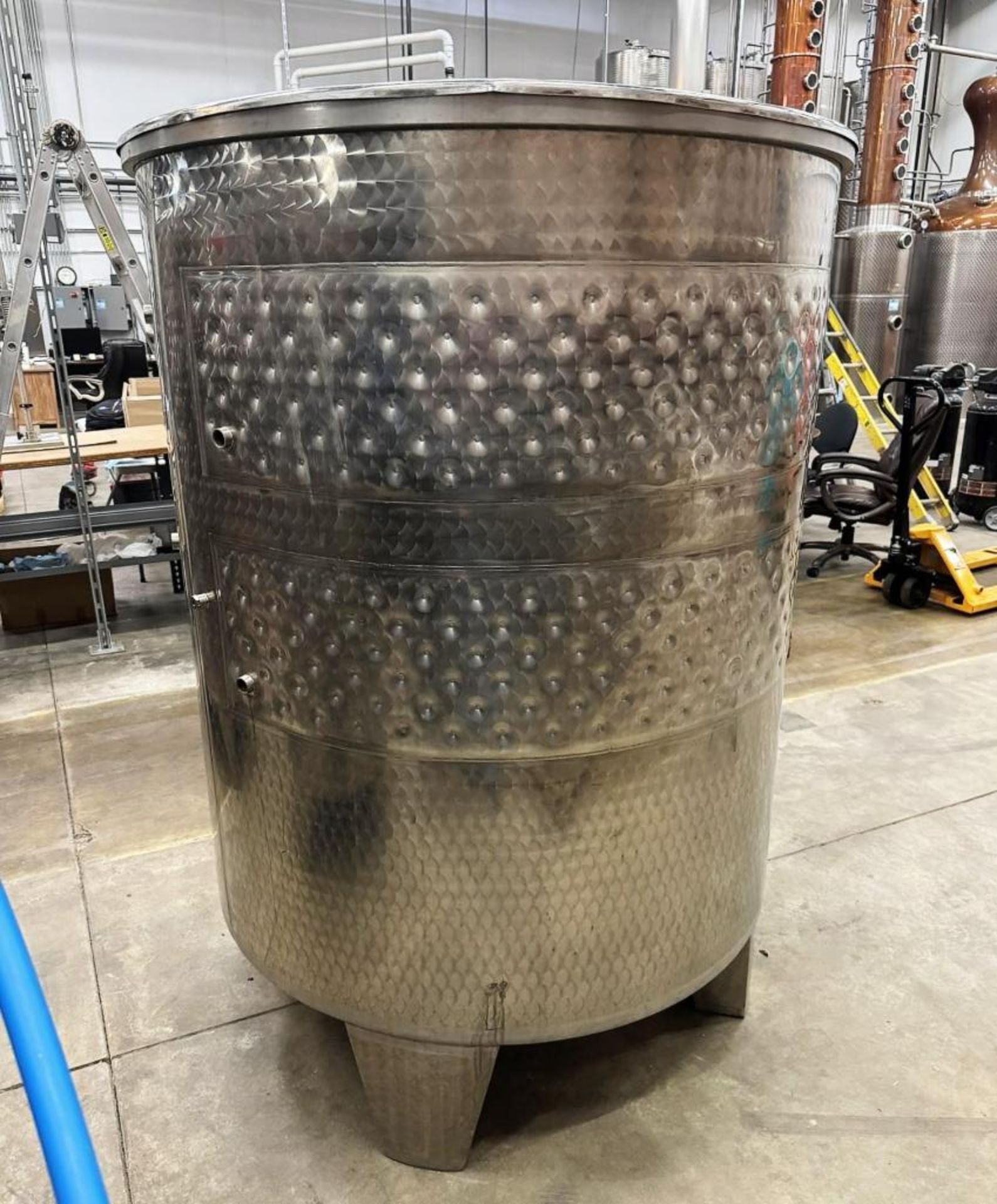 Zottel 2000 Liter Stainless Steel Jacketed Alcohol Tank. Approximate ...