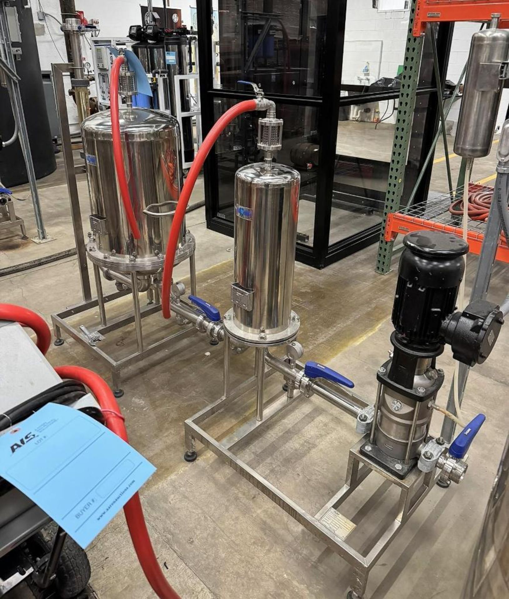Technofilter Silver Filtration System, Model USF.2(5X500/18X500)-1.5 ...