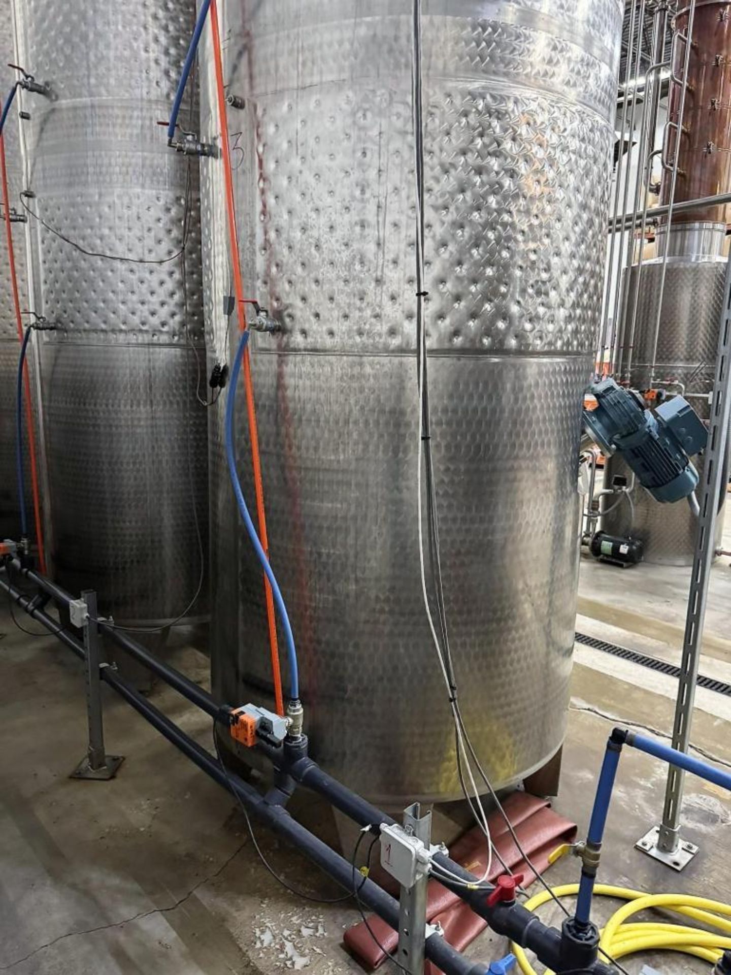 Zottel 5800 Liter Stainless Steel Agitated & Jacketed Fermenter Tank ...