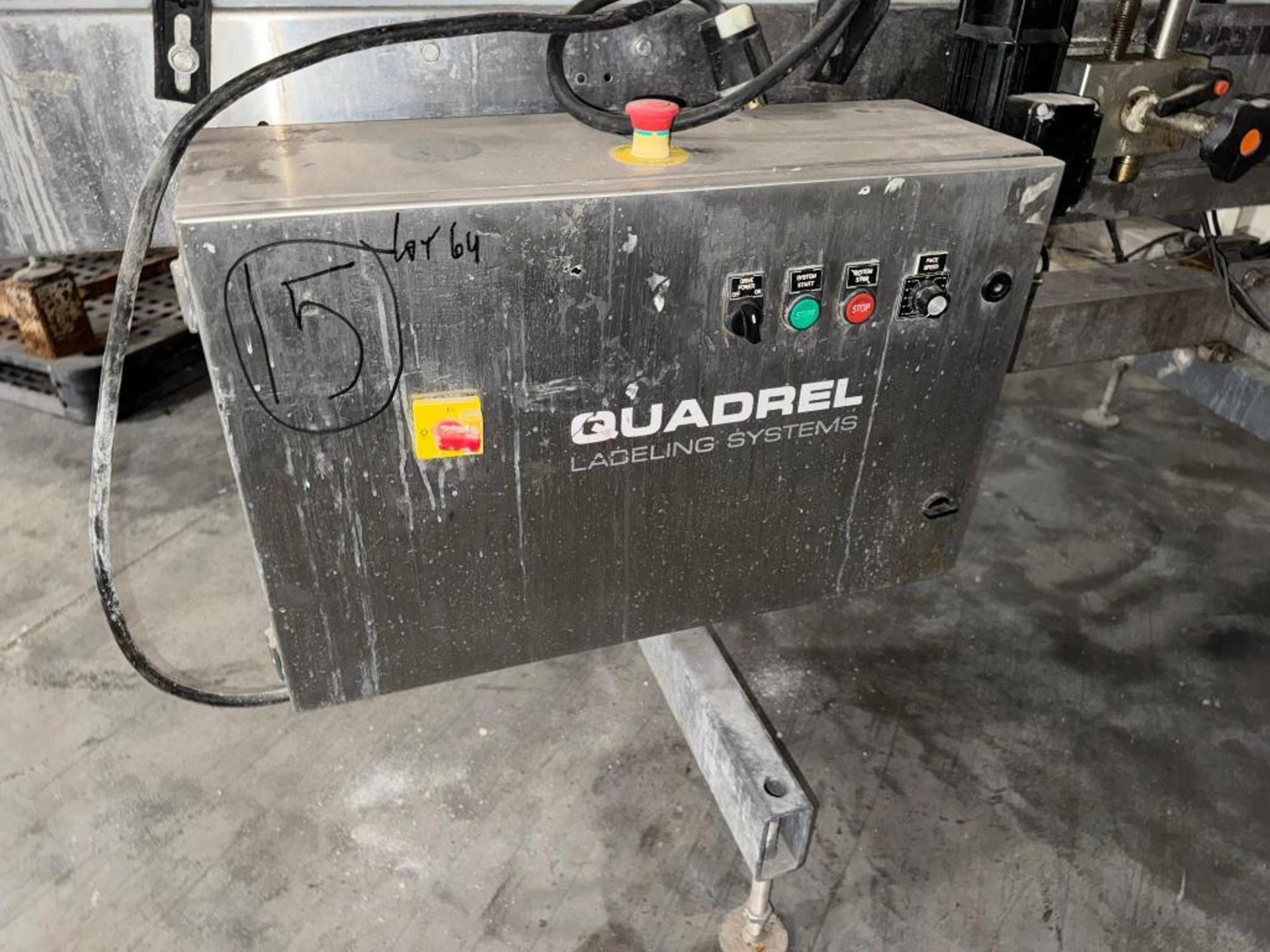 Quadrel labeling Systems Label Applicator, Model# Q105-Econoline-F/B ...