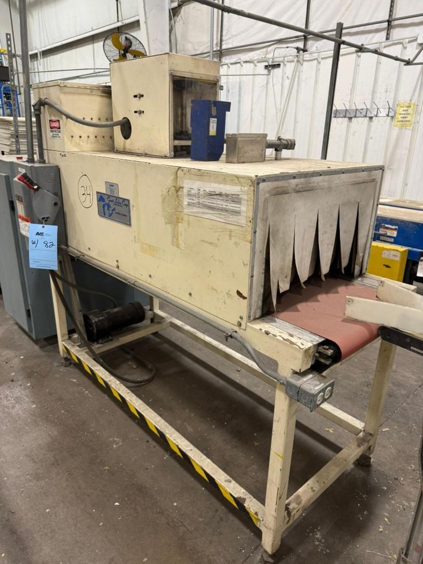 Shrink Line Consisting of: (1) Shanklin High Speed Side Sealer, Model ...