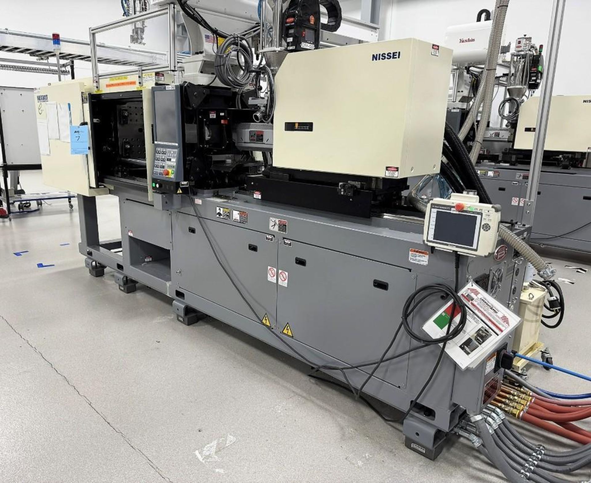 Nissei 80 Ton Horizontal Injection Molding Machine, Model# NEX80IV-5EG ...