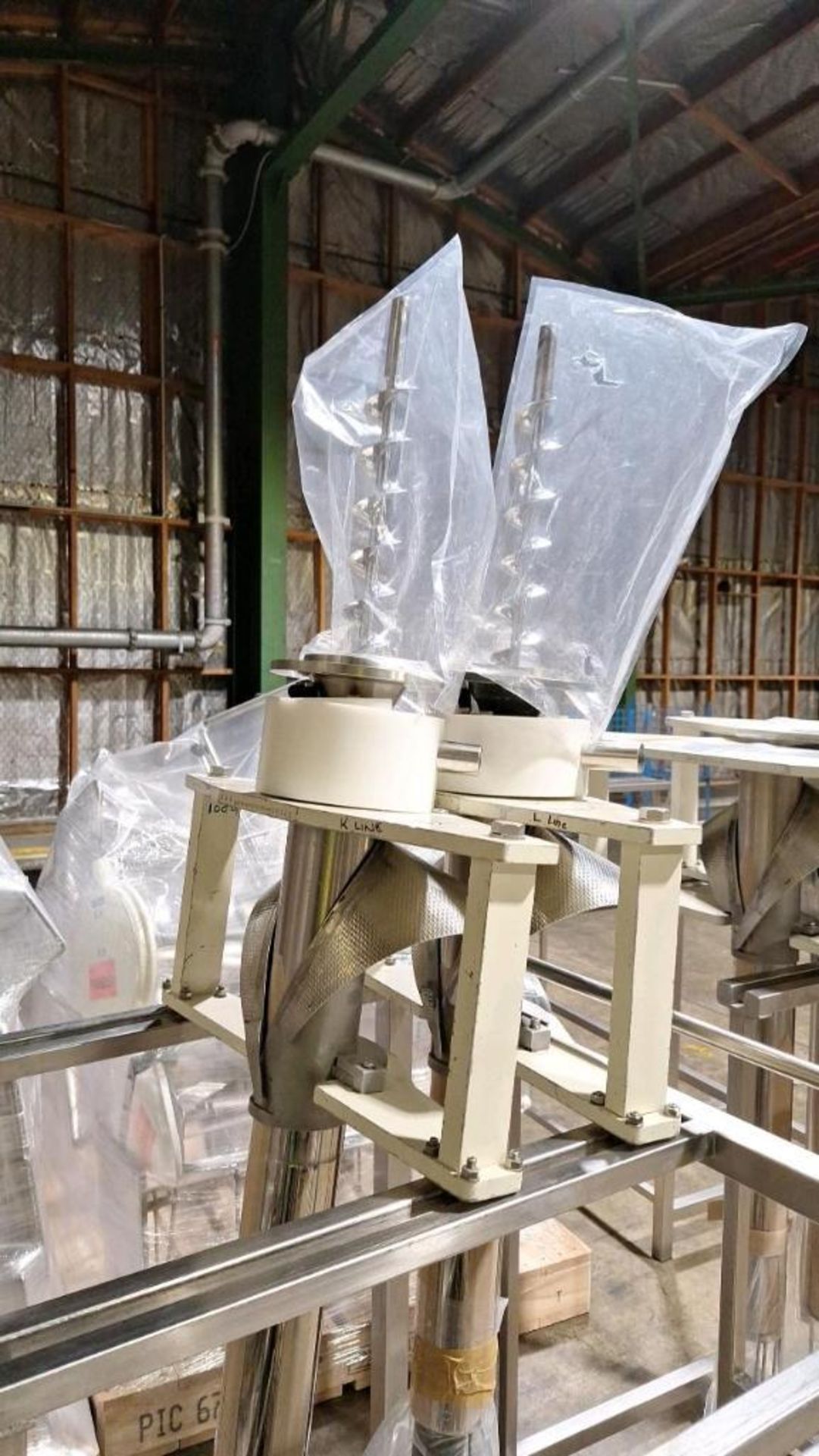 Lot of: Wolf Sachet Filler Change Parts.