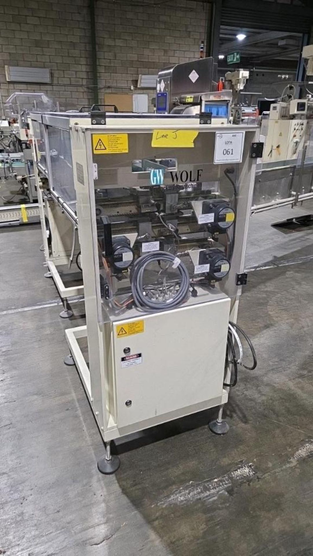 Wolf STA-3 Sachet Collator, 2001, Serial 2.01.049
