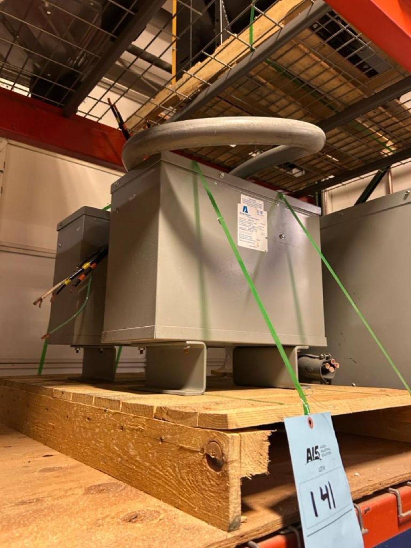 Lot of: (3) Electrical Transformers and Boxes.