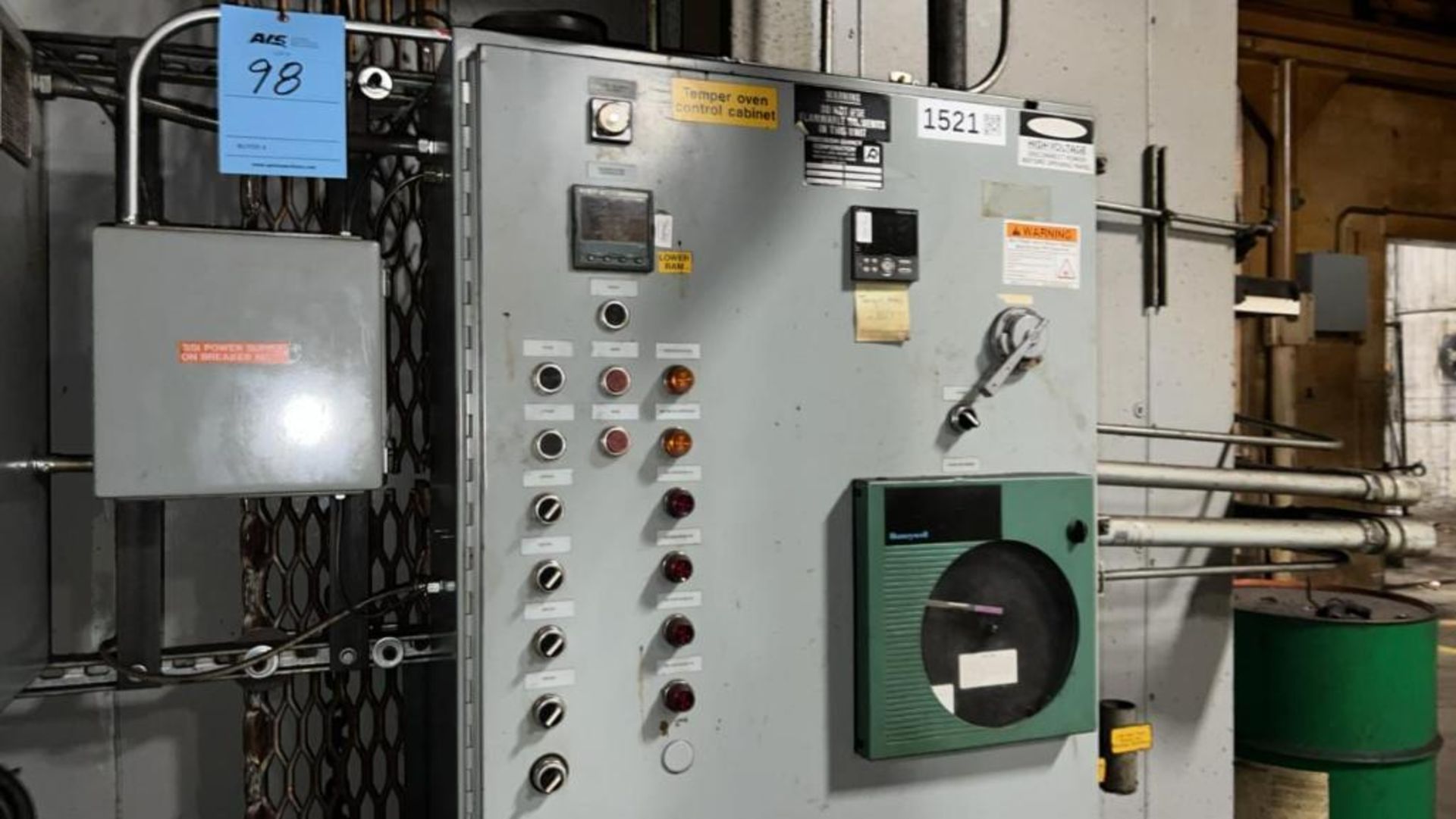 Precession Quincy Corporation Electric Draw Oven, Model# HD8E-707-JB11G ...