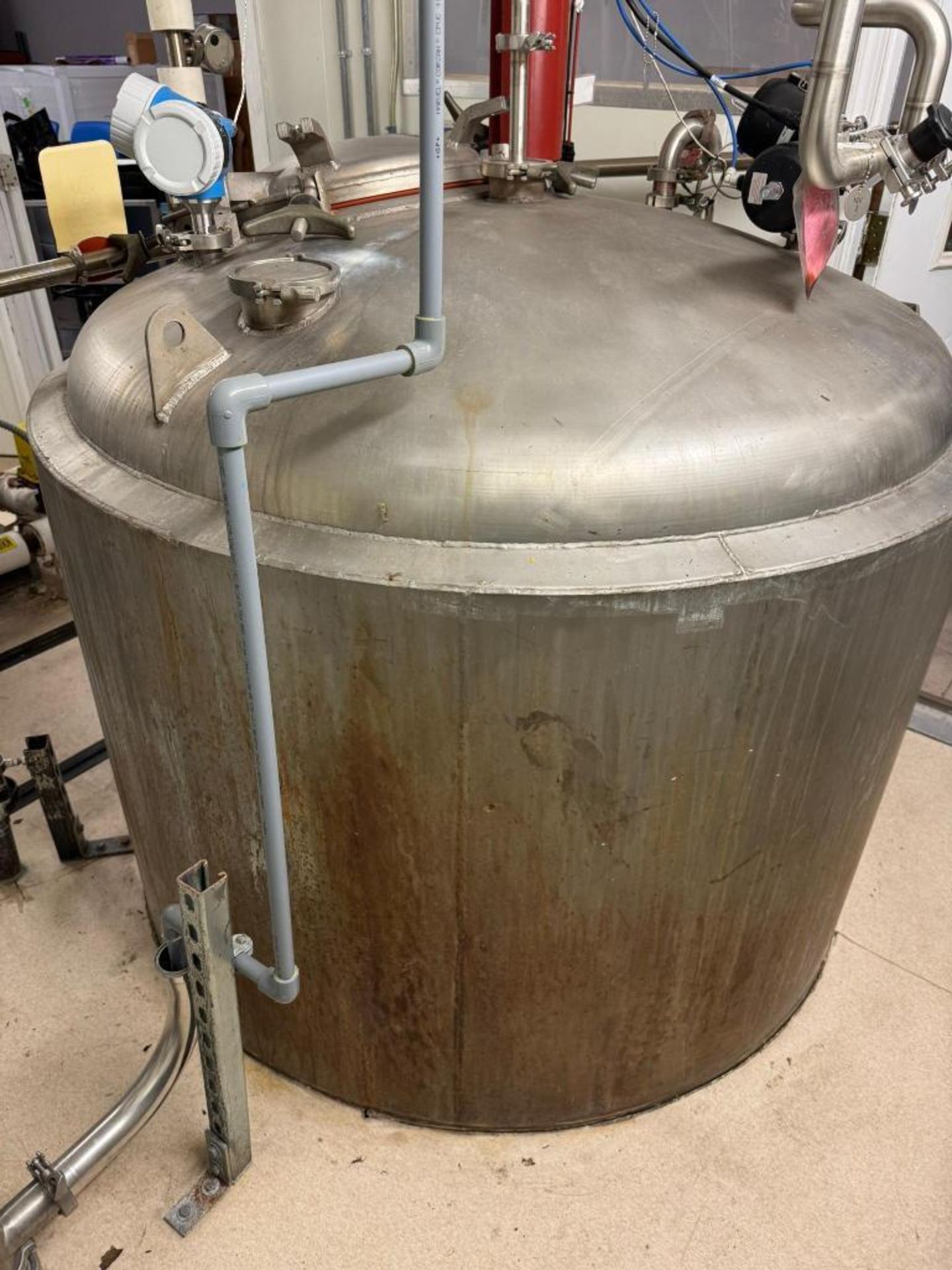 Letsch Approximate 500 Gallon 316 Stainless Steel Pressure Tank ...