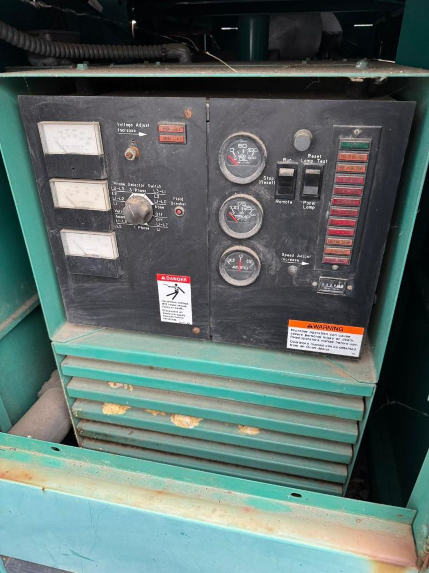 Onan 100 kw Diesel Generator, Model 100DGDBL30472A, Serial# G880140286 ...