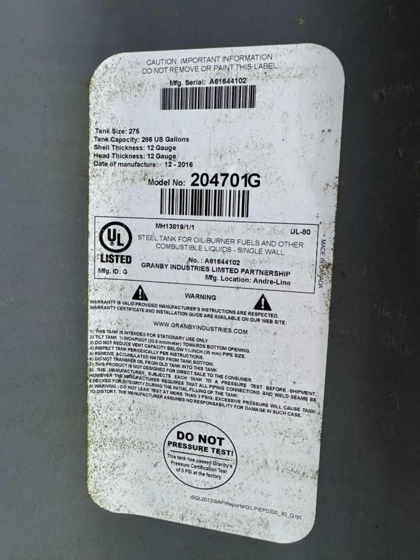 Onan 100 kw Diesel Generator, Model 100DGDBL30472A, Serial# G880140286 ...