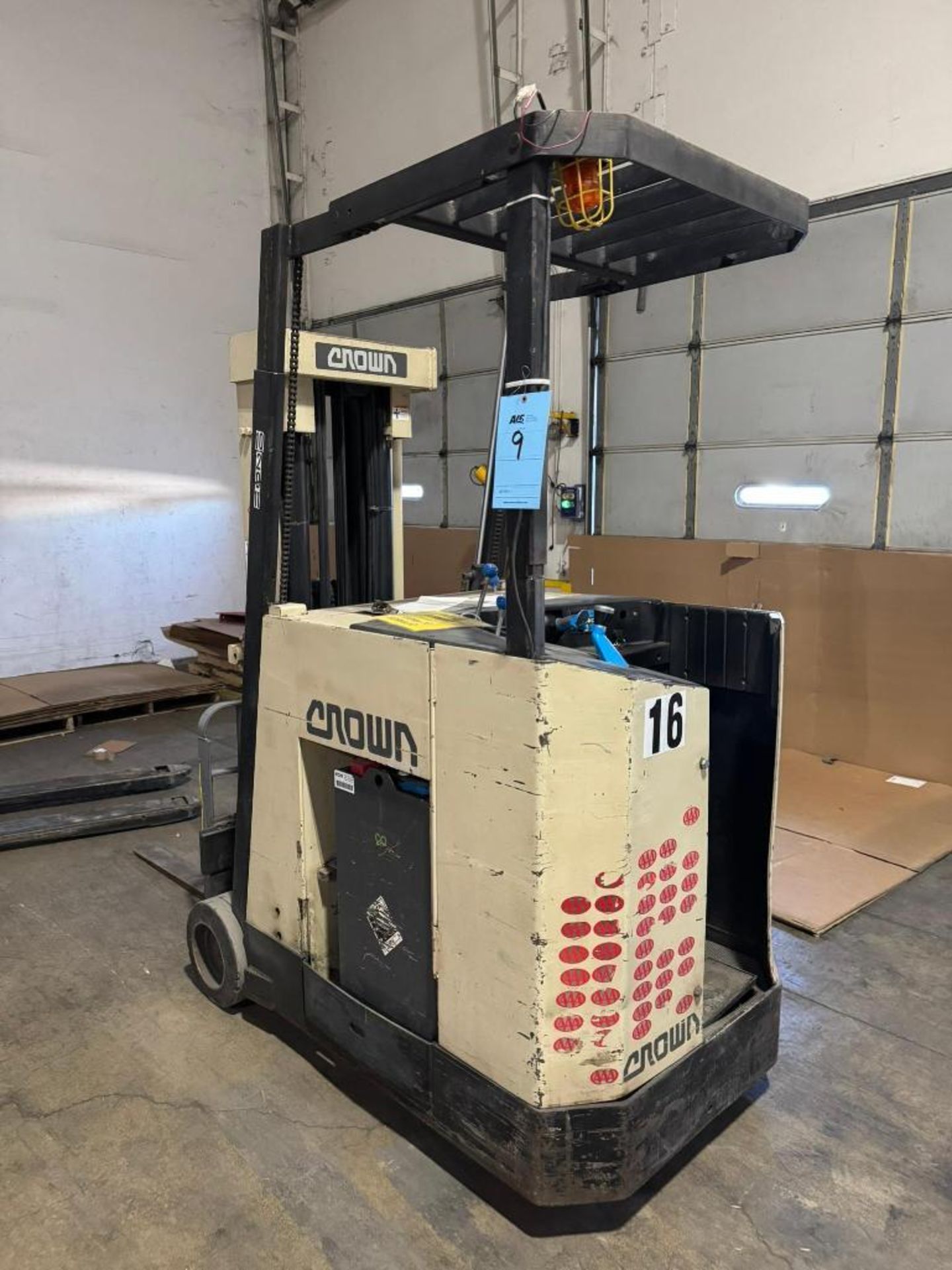 Crown Stand-Up Forklift, Model# 40RCTT, Serial# 1A125165. Approximately ...