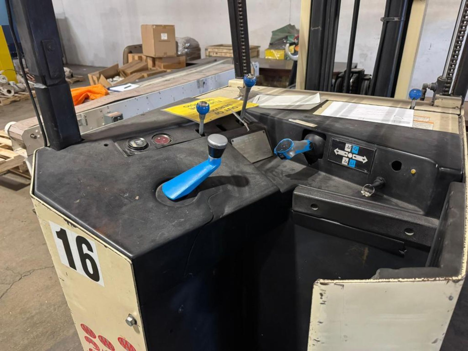 Crown Stand-Up Forklift, Model# 40RCTT, Serial# 1A125165. Approximately ...