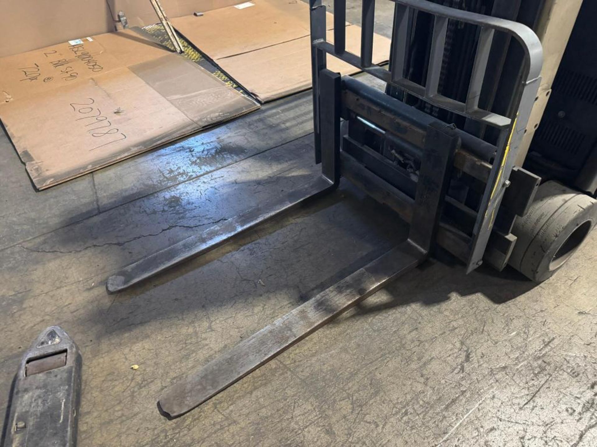 Crown Stand-Up Forklift, Model# 40RCTT, Serial# 1A125165. Approximately ...