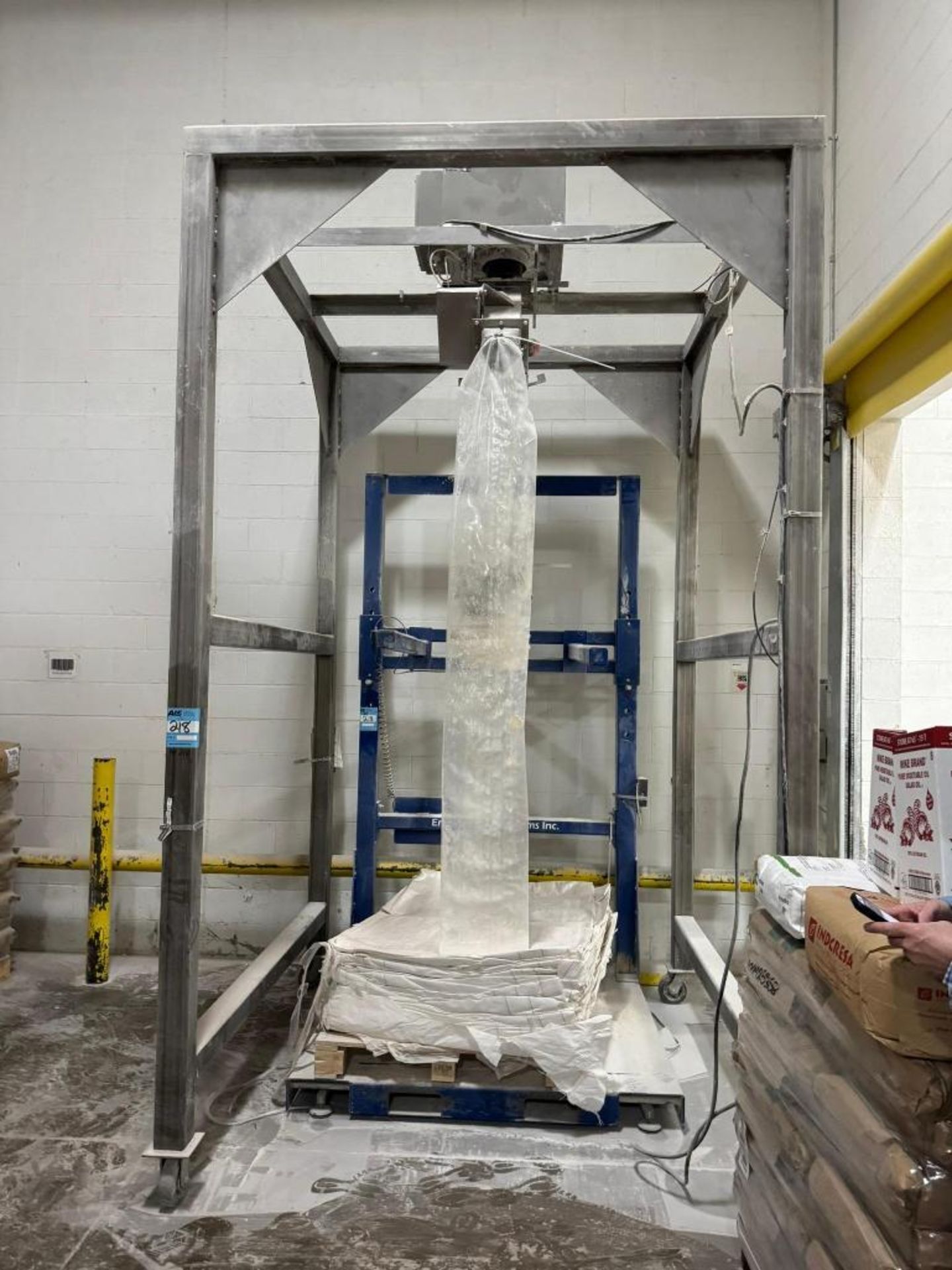 Super Sack Loading System Consisting Of: (1) Fortress gravity metal ...