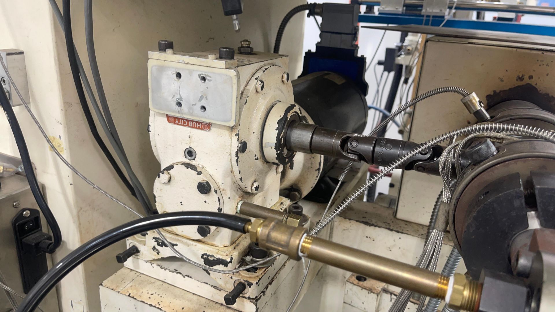Harrel #10 Plastic Extruder with Temperature Controller and Loader