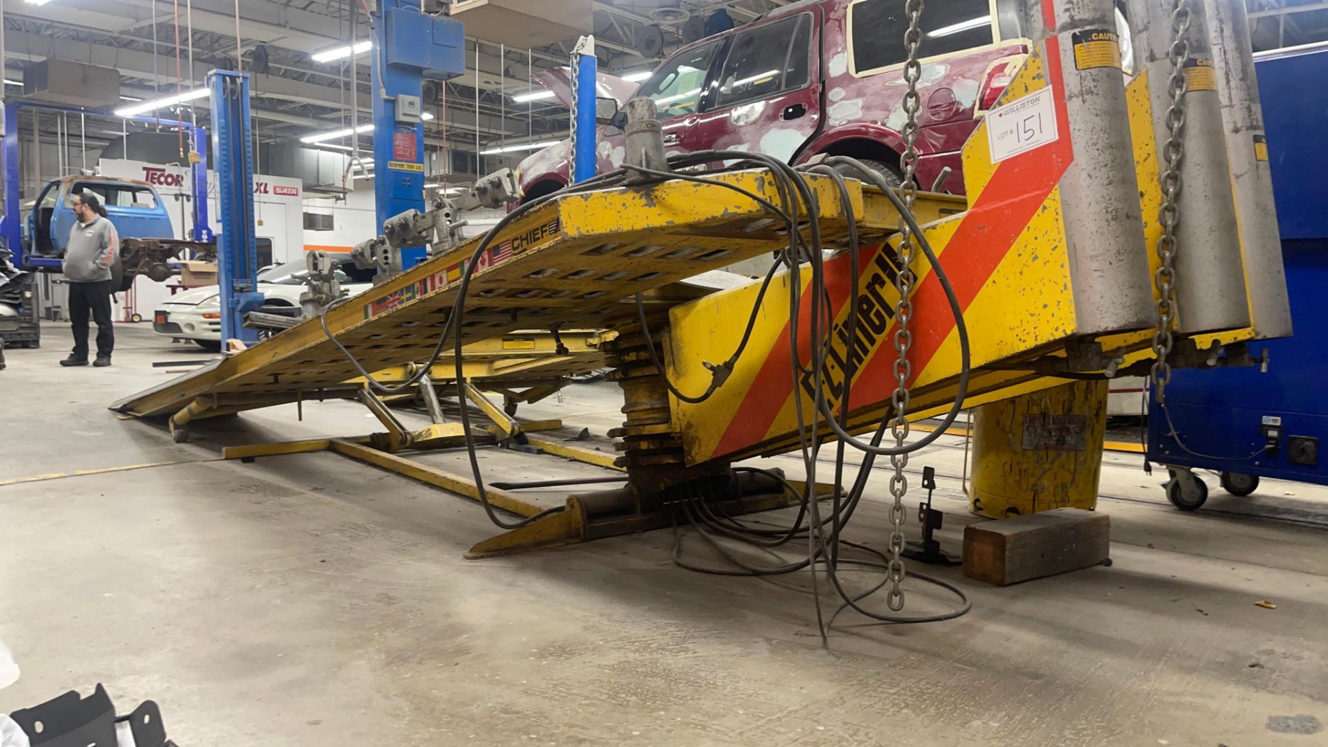 Chief EZ-Liner II Auto Body Frame Rack, Body Squaring and Alignment ...