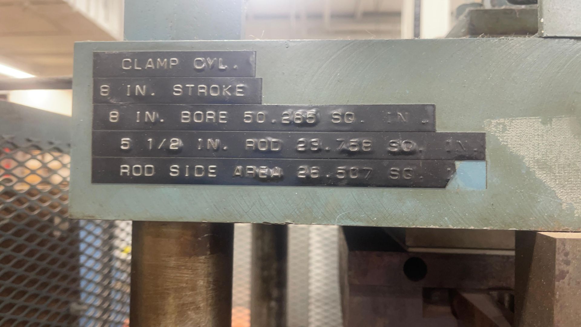 50 Ton Hull Compression Molding Machine, Model 359-F, Tonnage: 50 ...