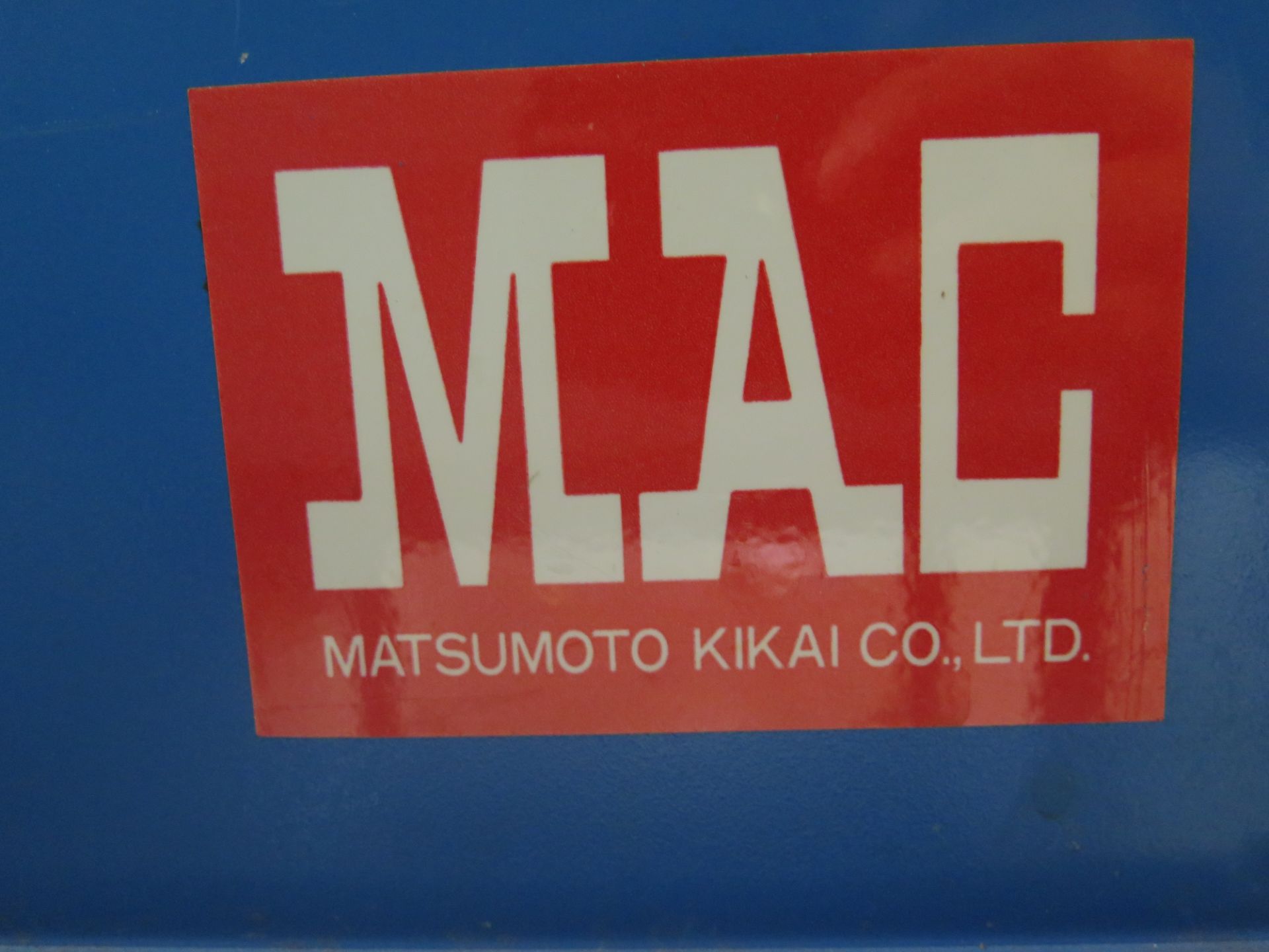 Matsumoto Kikai mdl. MAC-HR-3C-2.5 Dual 15" Welding Positioner w ...