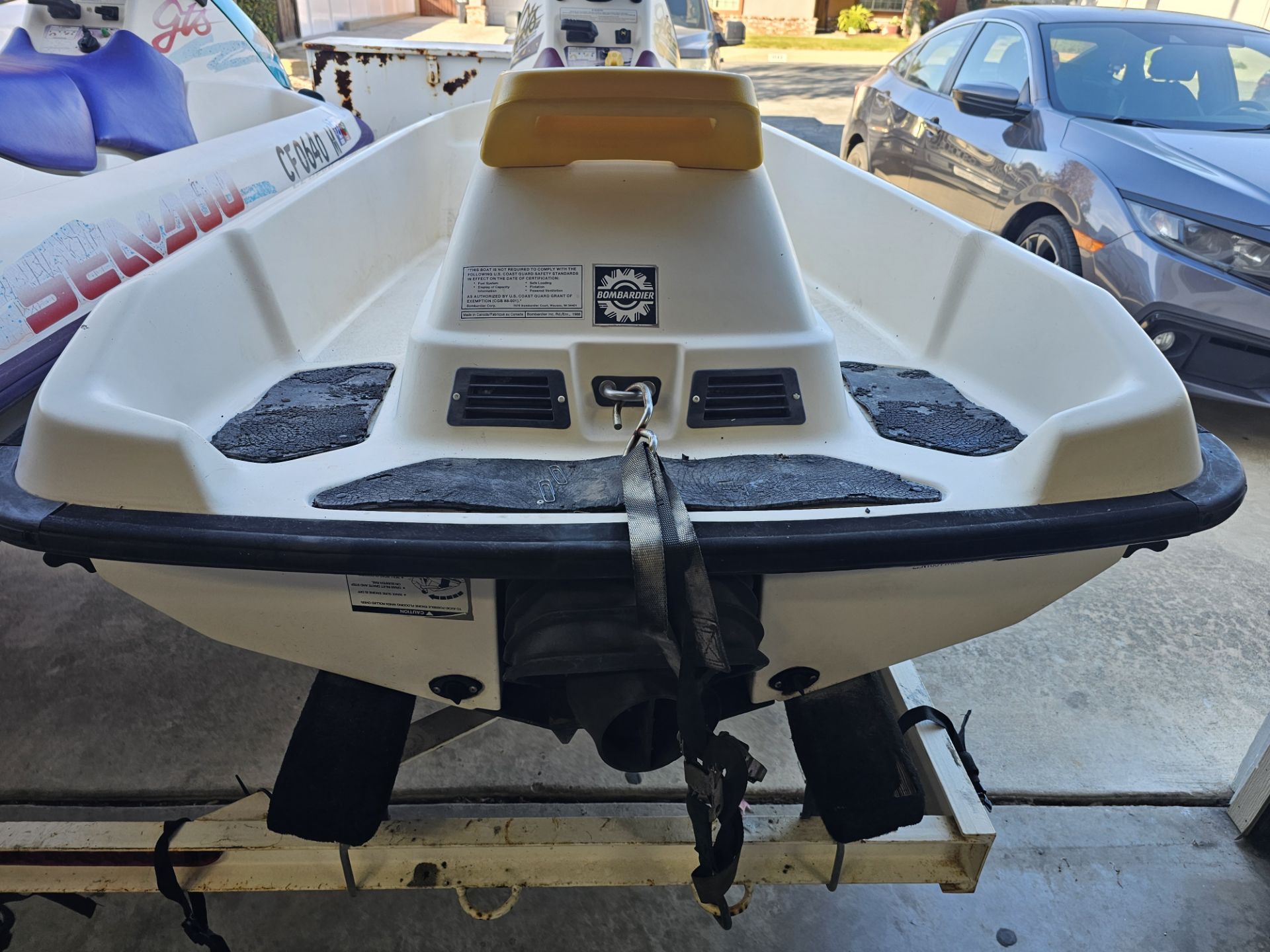 1998 and 1994 Bombardier Sea Doo GTS Rotax Engine w/1999 Long Ran ...