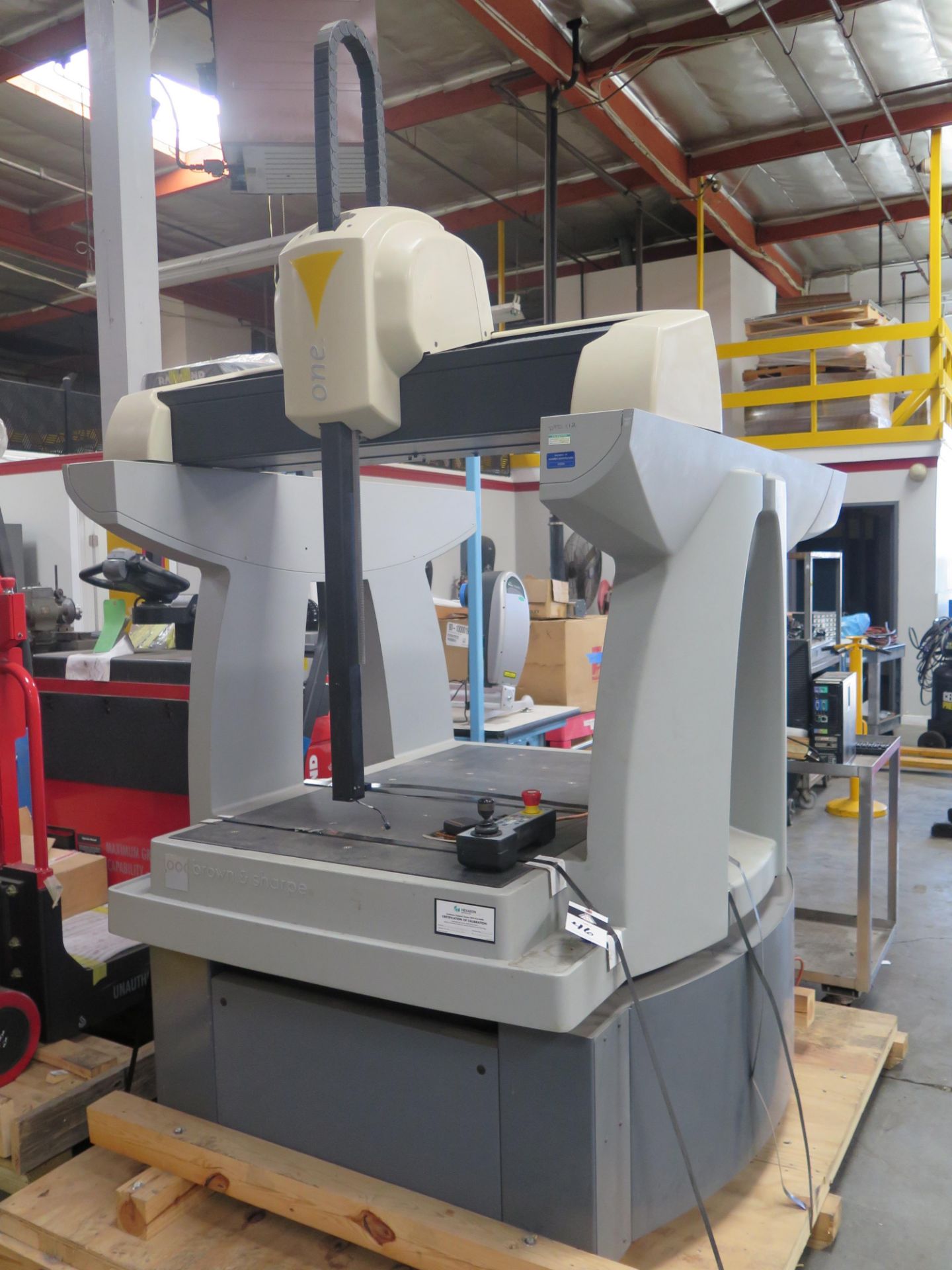 2007 Brown & Sharpe ONE 7.10.7 CMM Machine s/n 0607-7135 w/ Renishaw ...
