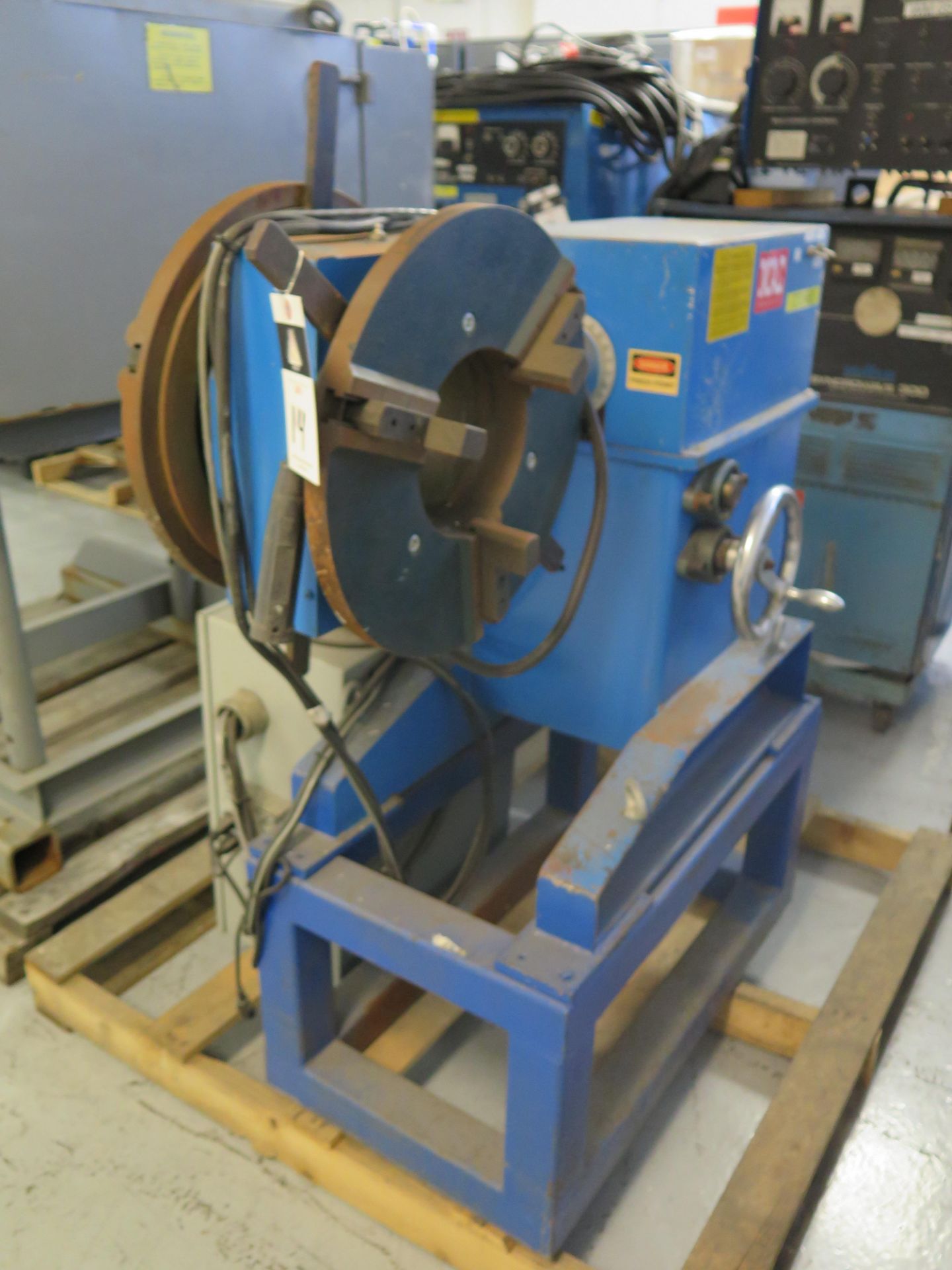 Matsumoto Kikai mdl. MAC-HR-3C-2.5 Dual 15" Welding Positioner w ...
