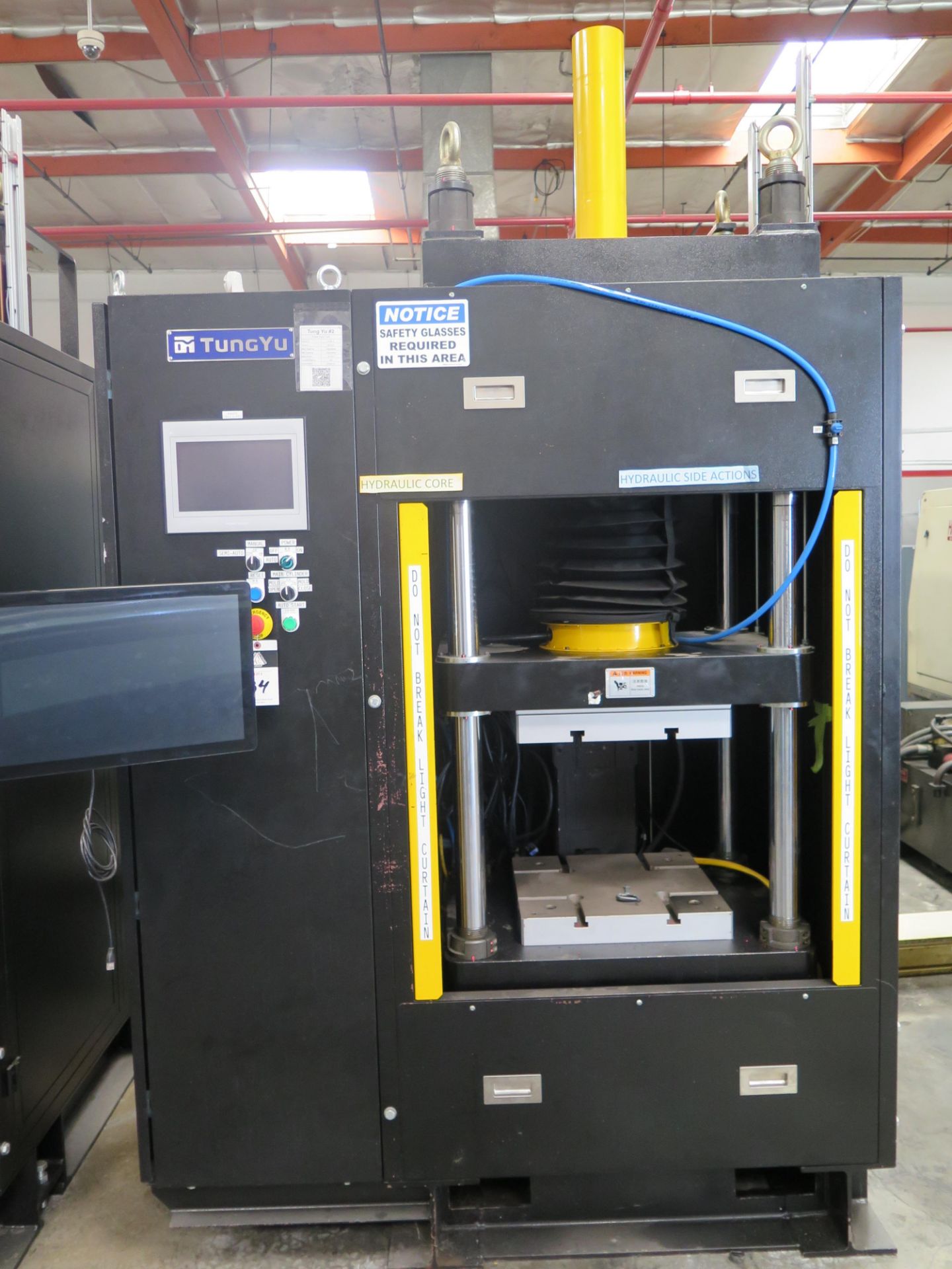 11/2020 Tung Yu TYC-30-E-PCD-UP 30-Ton Servo Driven Compression Molding ...