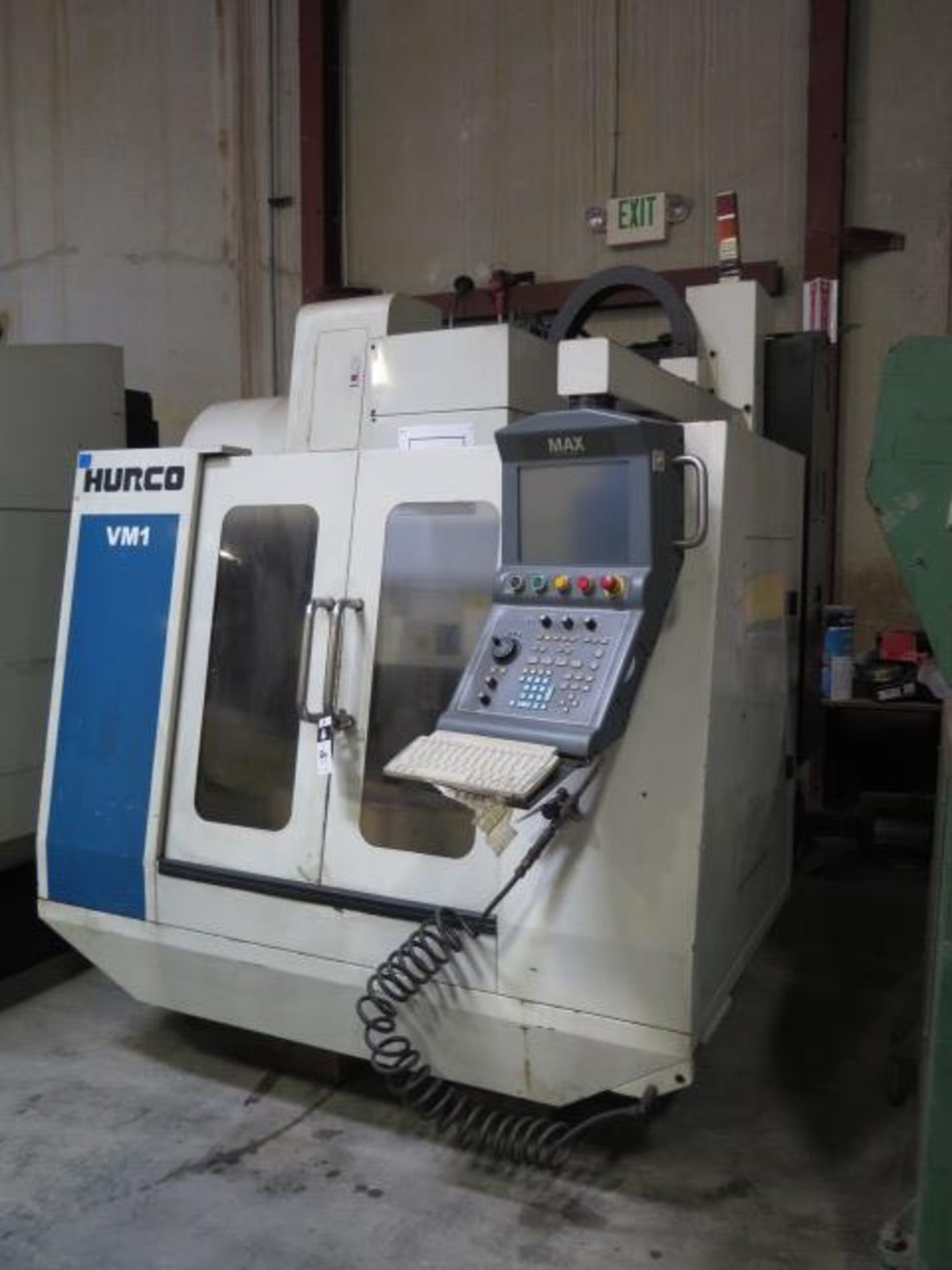 24 Hurco VM1 CNC Vertical Machining Center s/n H-V1715 w/ MAX Controls ...