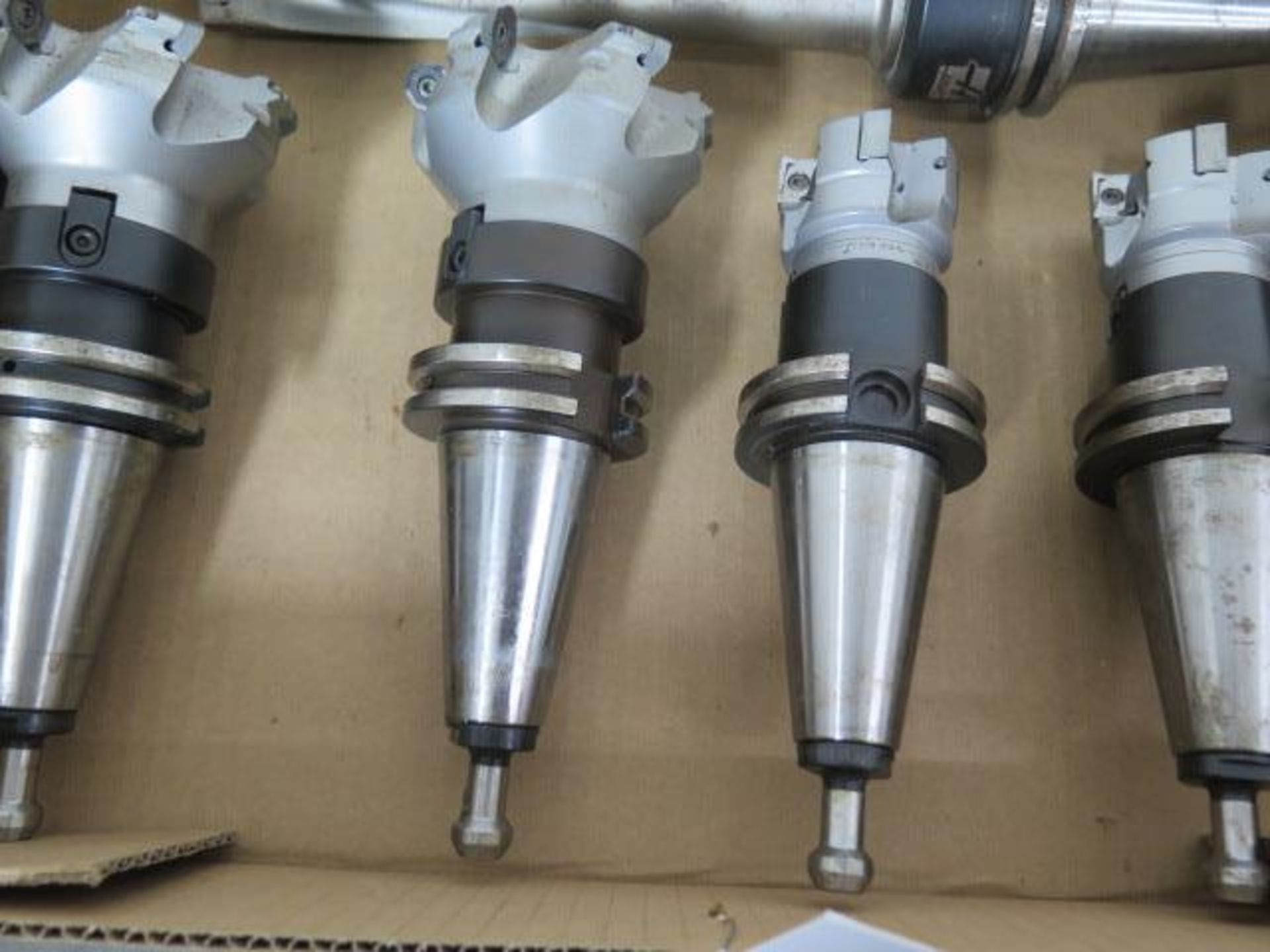 CAT-40 Taper Insert Shell Mills and Insert Drill (5) (SOLD AS-IS - NO ...