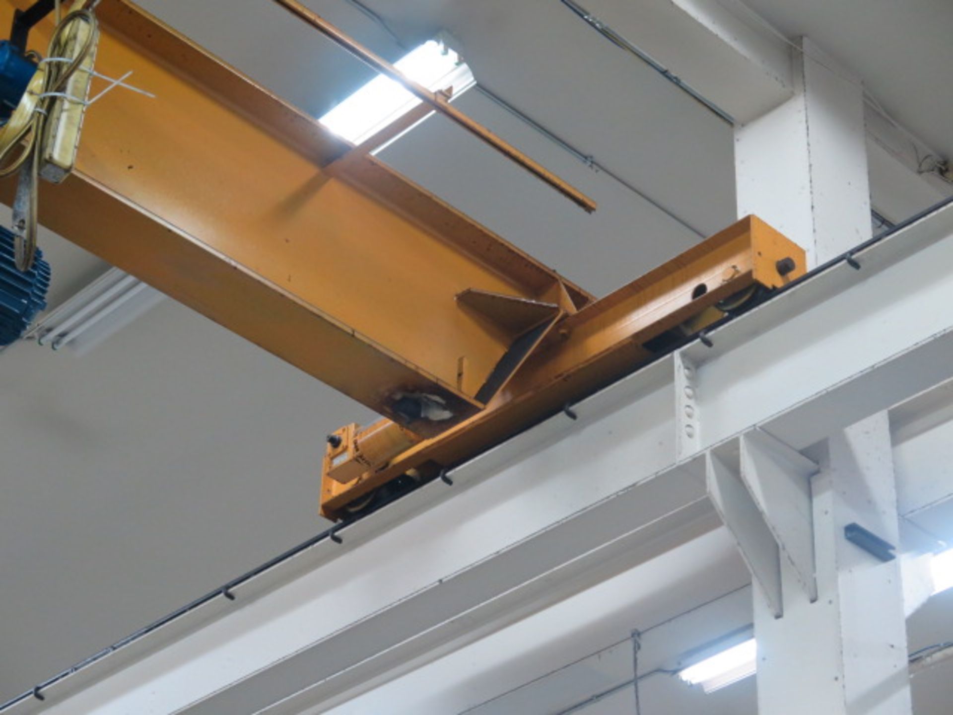 10-Ton Bridge Crane w/ Shaw-Box Hoist, Remote Control (BRIDGE ONLY - NO ...