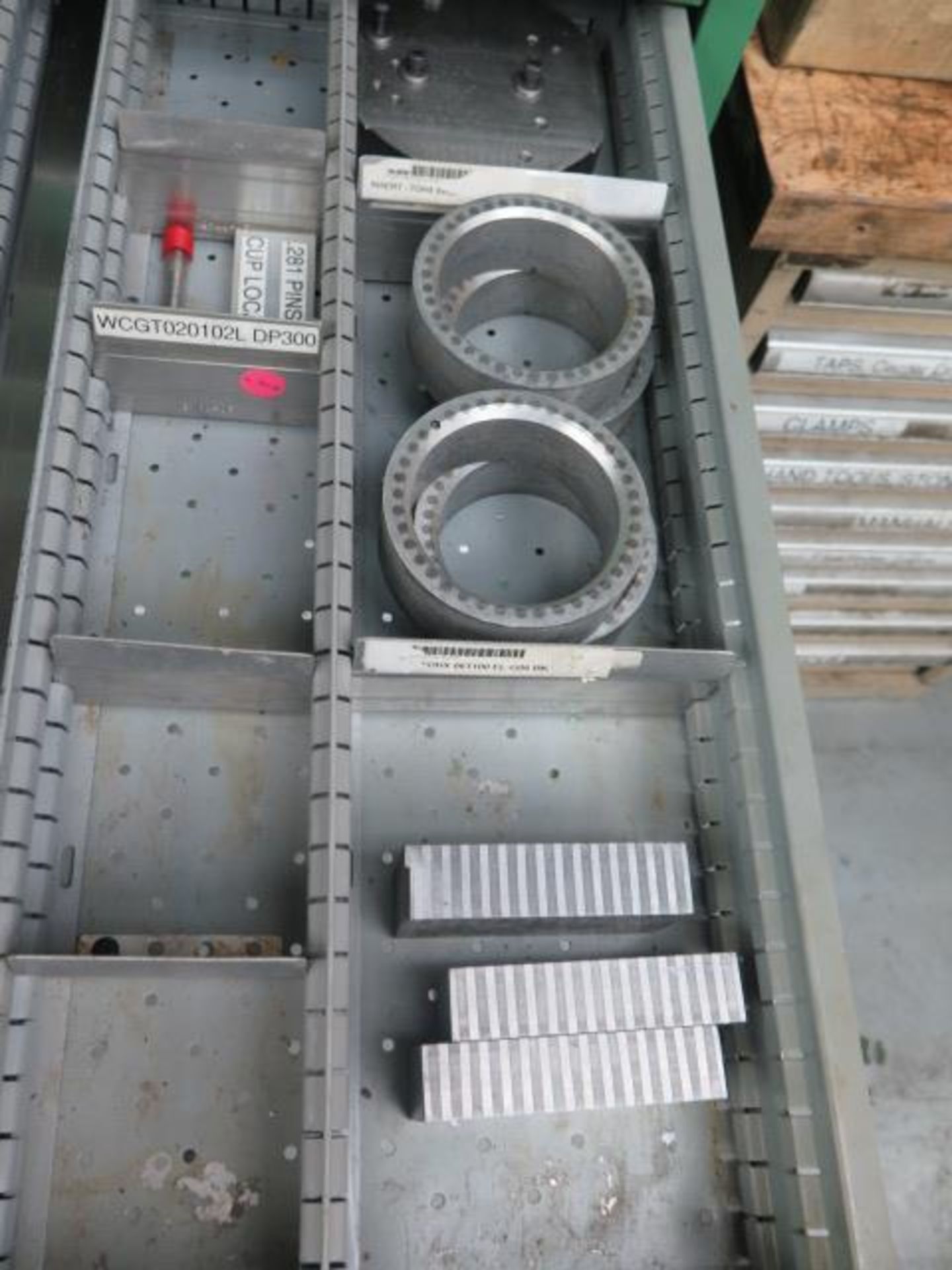 Lista 12-Drawer Tooling Cabinet w/ Grinding Wheels and Acces (SOLD AS ...