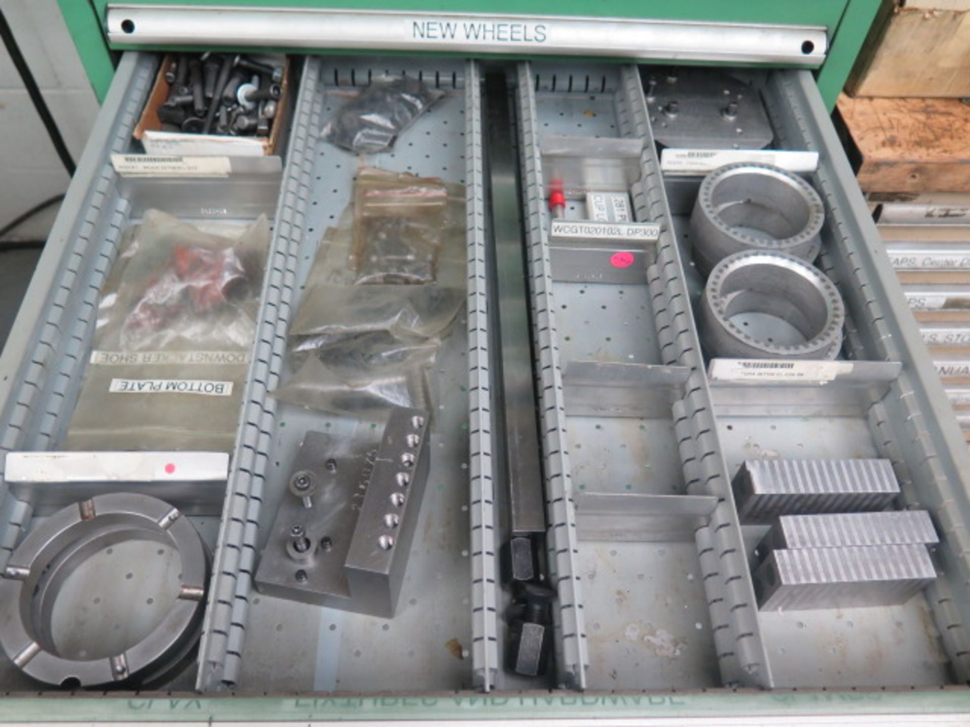 Lista 12-Drawer Tooling Cabinet w/ Grinding Wheels and Acces (SOLD AS ...