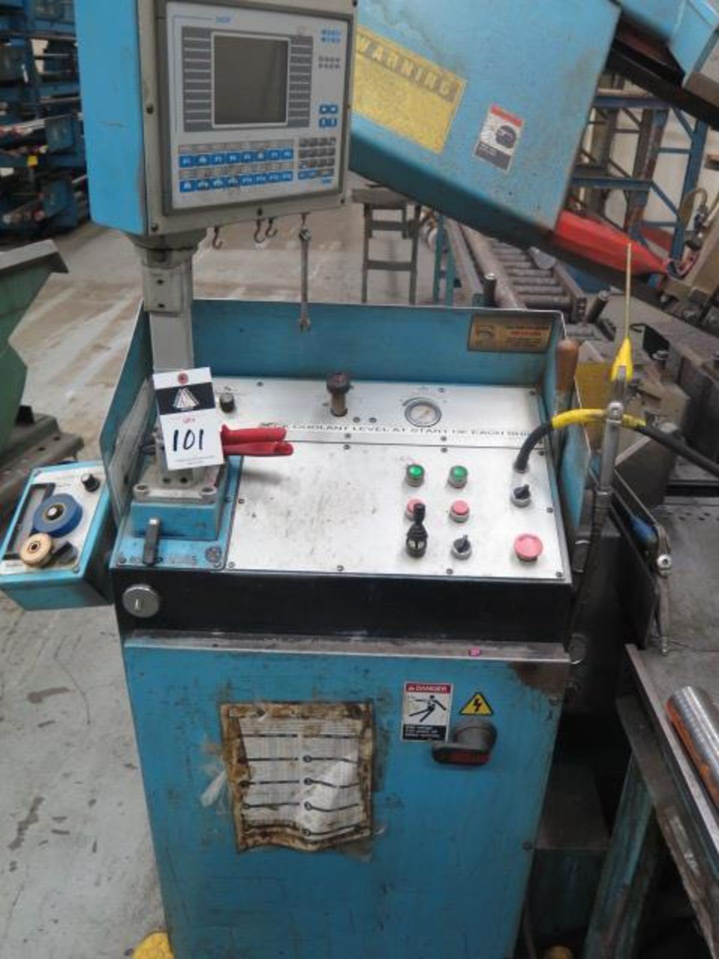 DoAll C-3300-NC 12" NC Hydraulic Horizontal Band Saw s/n 521-97206 w ...