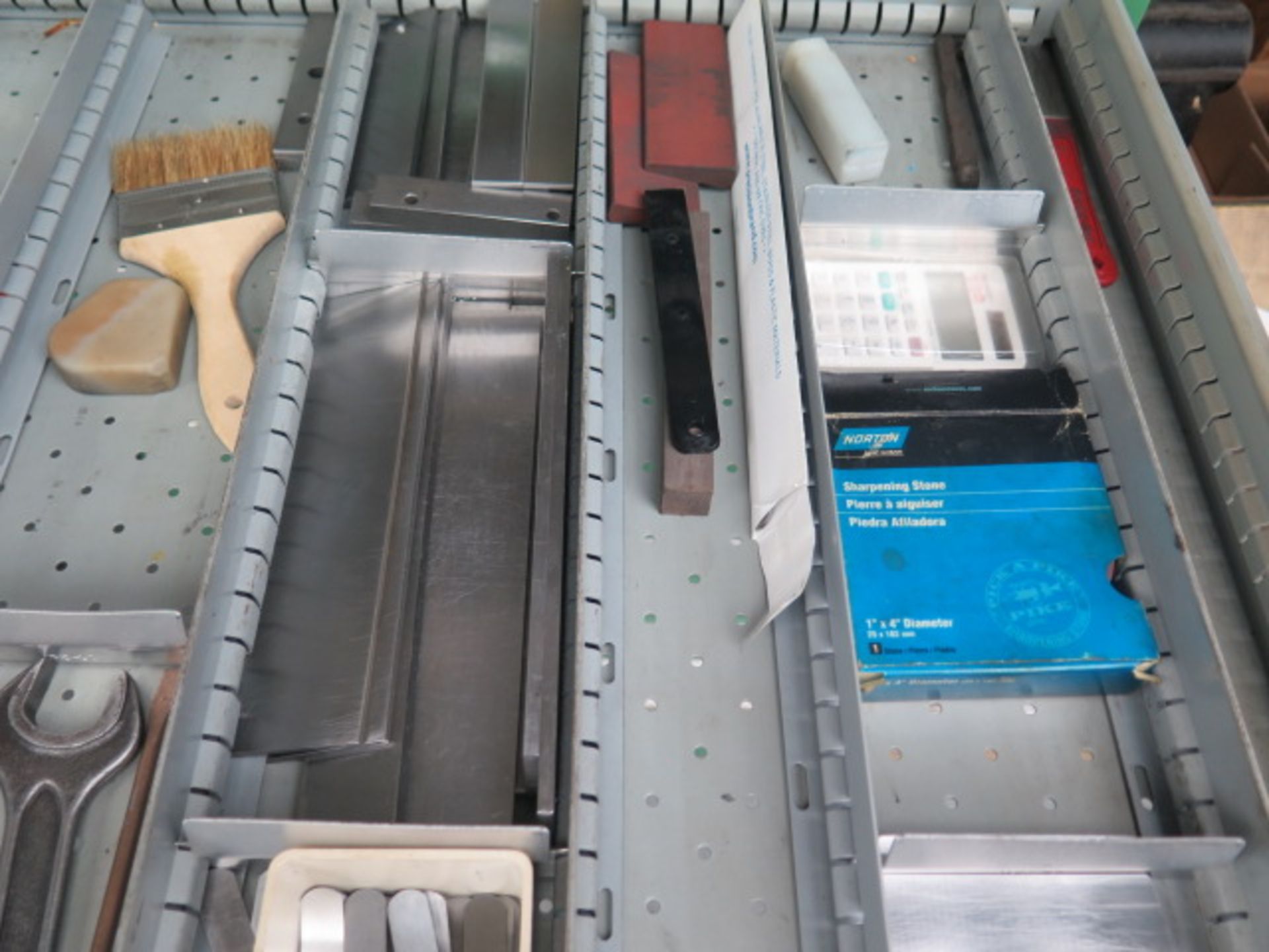 Lista 12-Drawer Tooling Cabinet w/ Grinding Wheels and Acces (SOLD AS ...