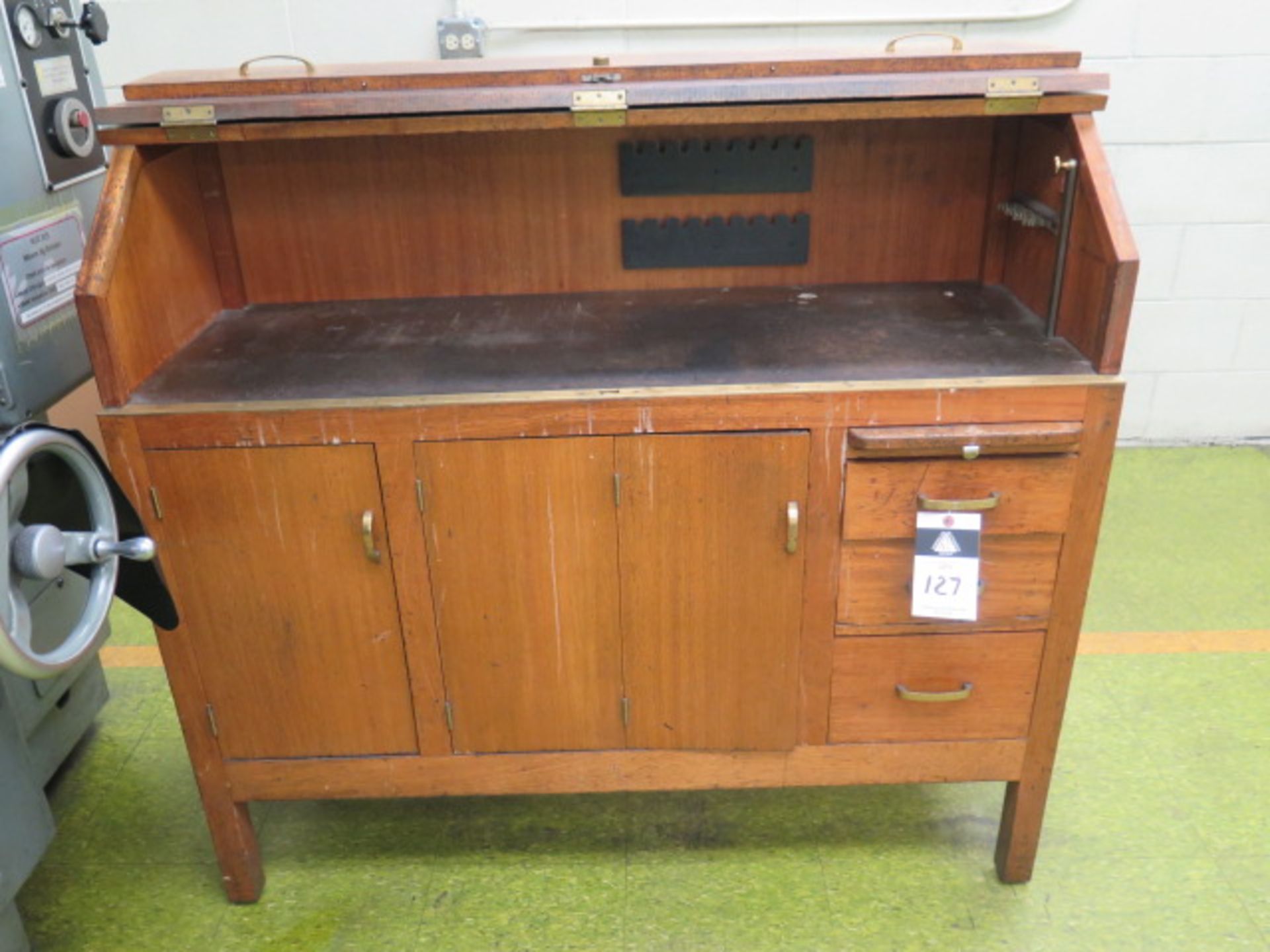 Moore Wooden Tooling Cabinet (SOLD AS-IS - NO WARRANTY)