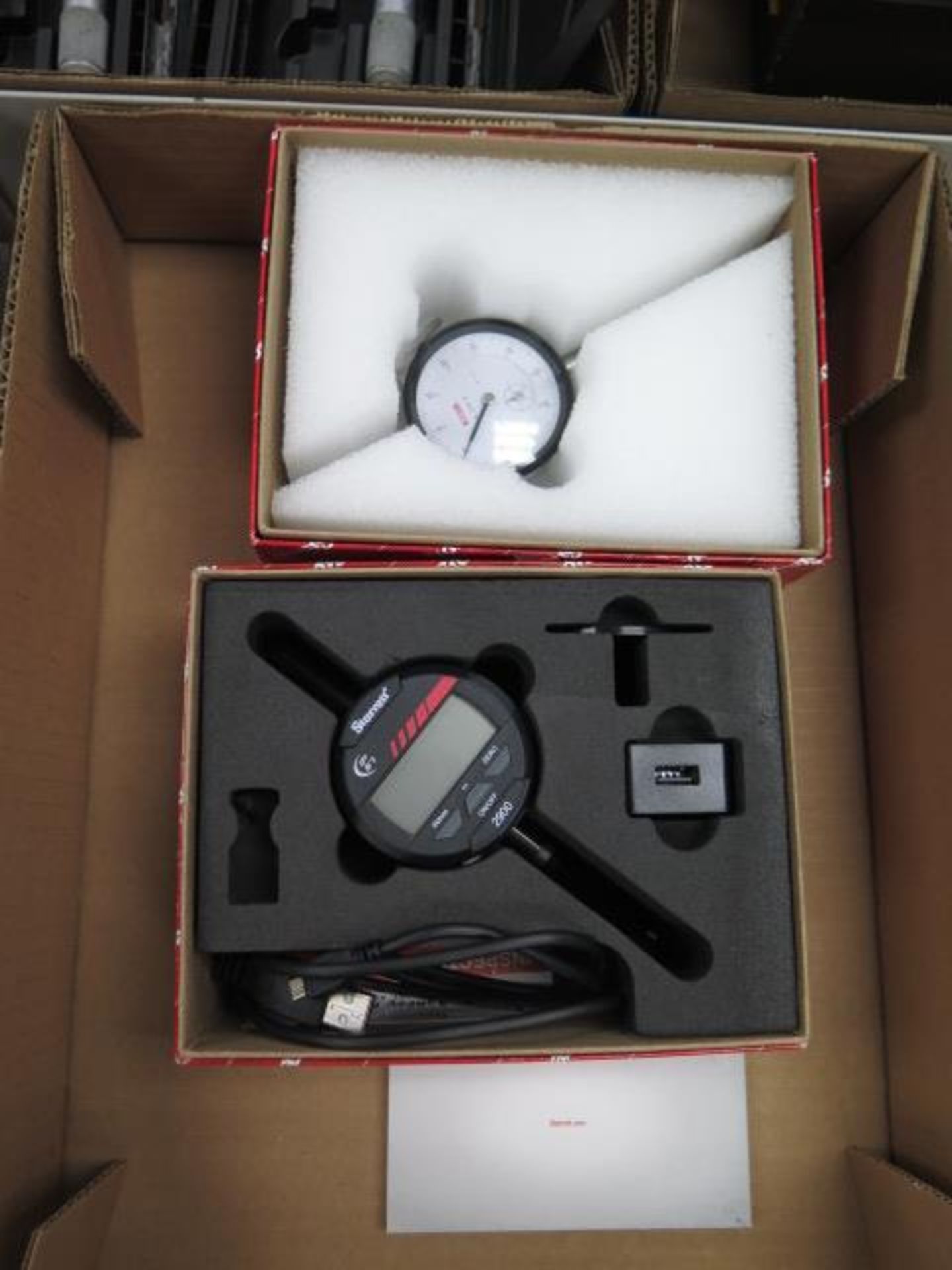 Starrett 0-.5" Digital Drop Indicator, SPI 0-1" Dial Drop Indicator ...