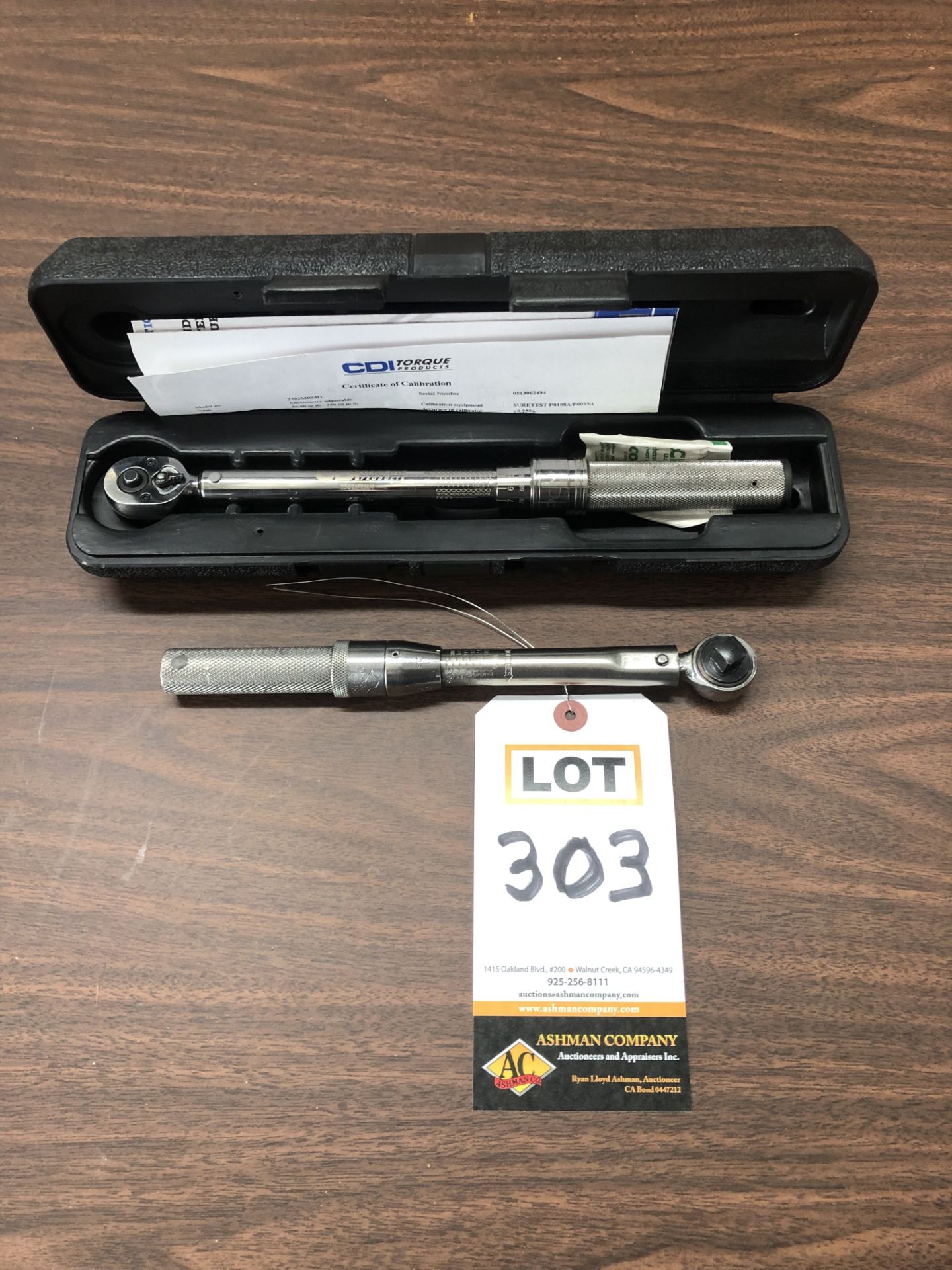 (2) Torque Wrench, in-lb, 3/8" Drive, Utica TCI-150RA3/8 30-250 in-lb ...
