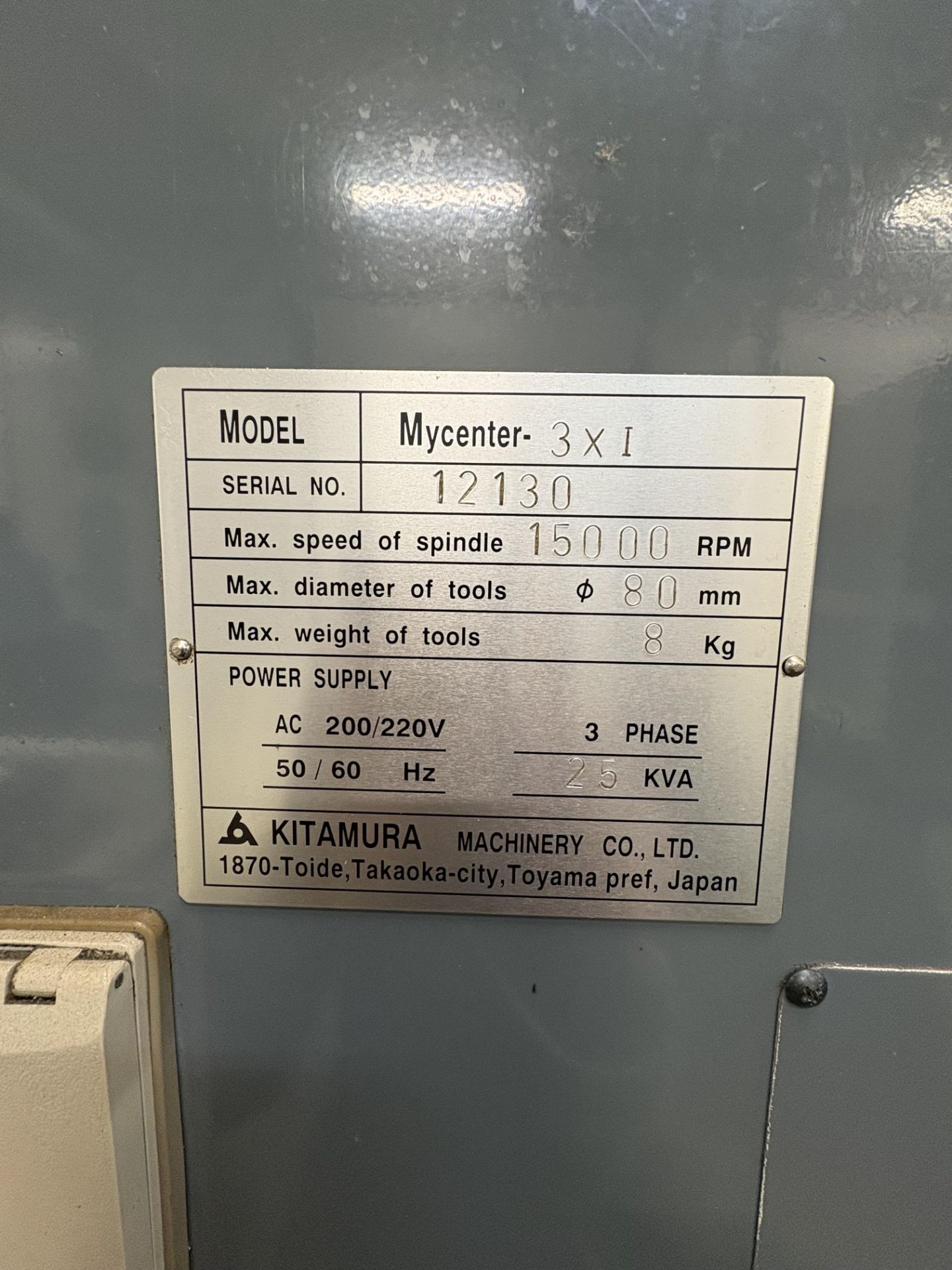 2000 Kitamura MyCenter 3XiF APC side-shuttle CNC Vertical Machining ...