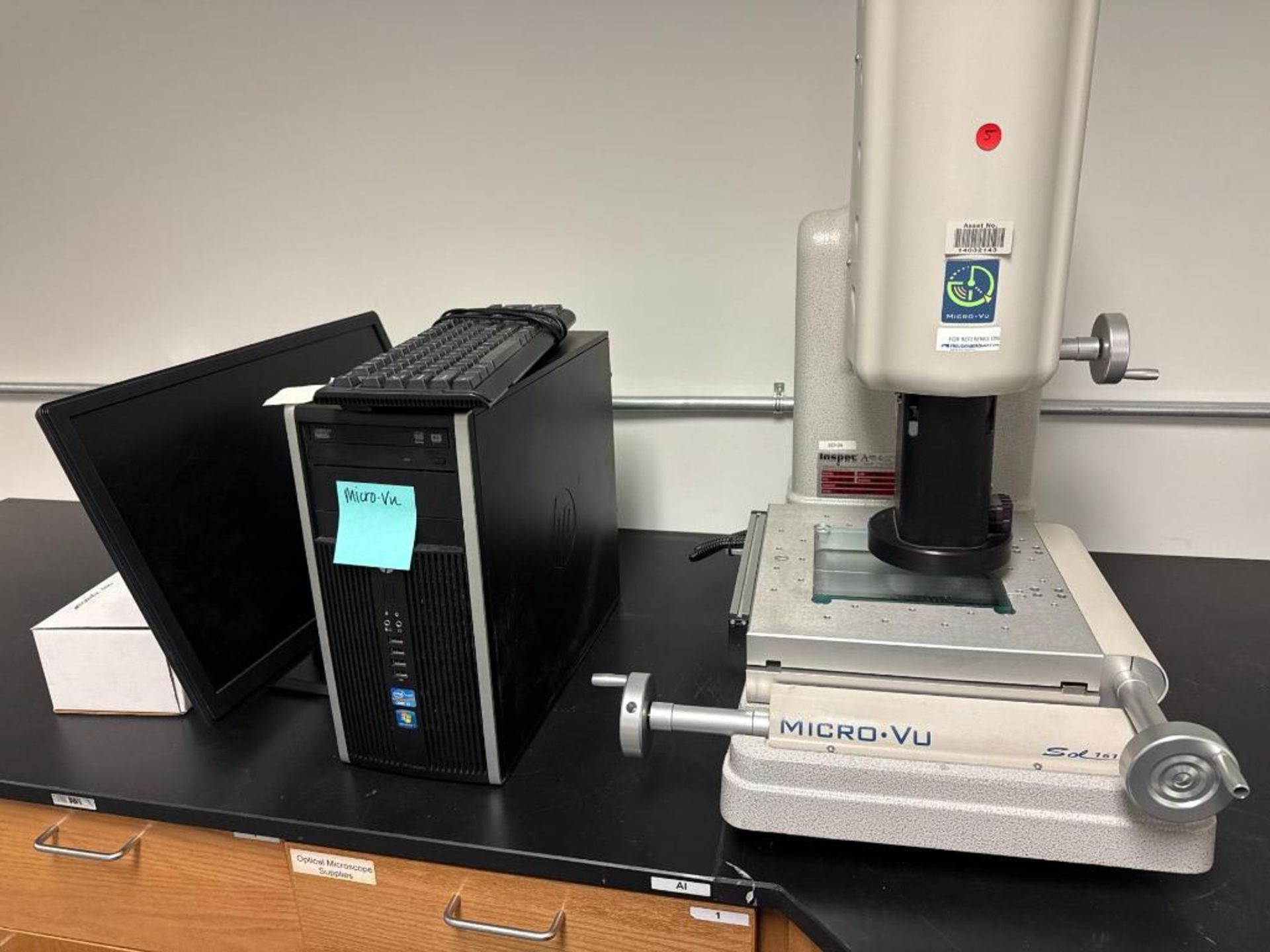 Micro Vu Sol 161; MicroVu Precision measuring machine Model: Sol 161 Sn ...
