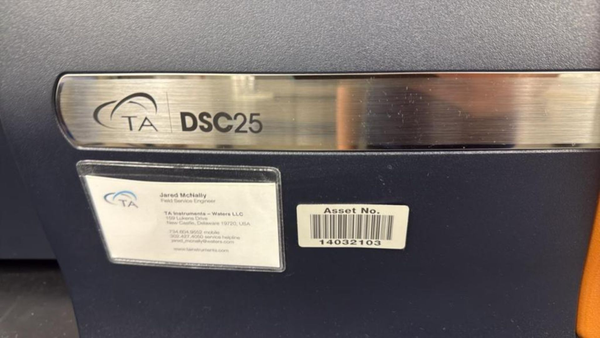 TA Instruments Differential Scanning Calorimeter #DSC25; Fusion Cell ...