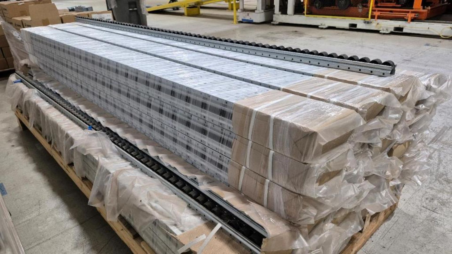 (240) Flexpipe Metal Roller Tracks Model R40-RT96; (240) Flexpipe Metal ...