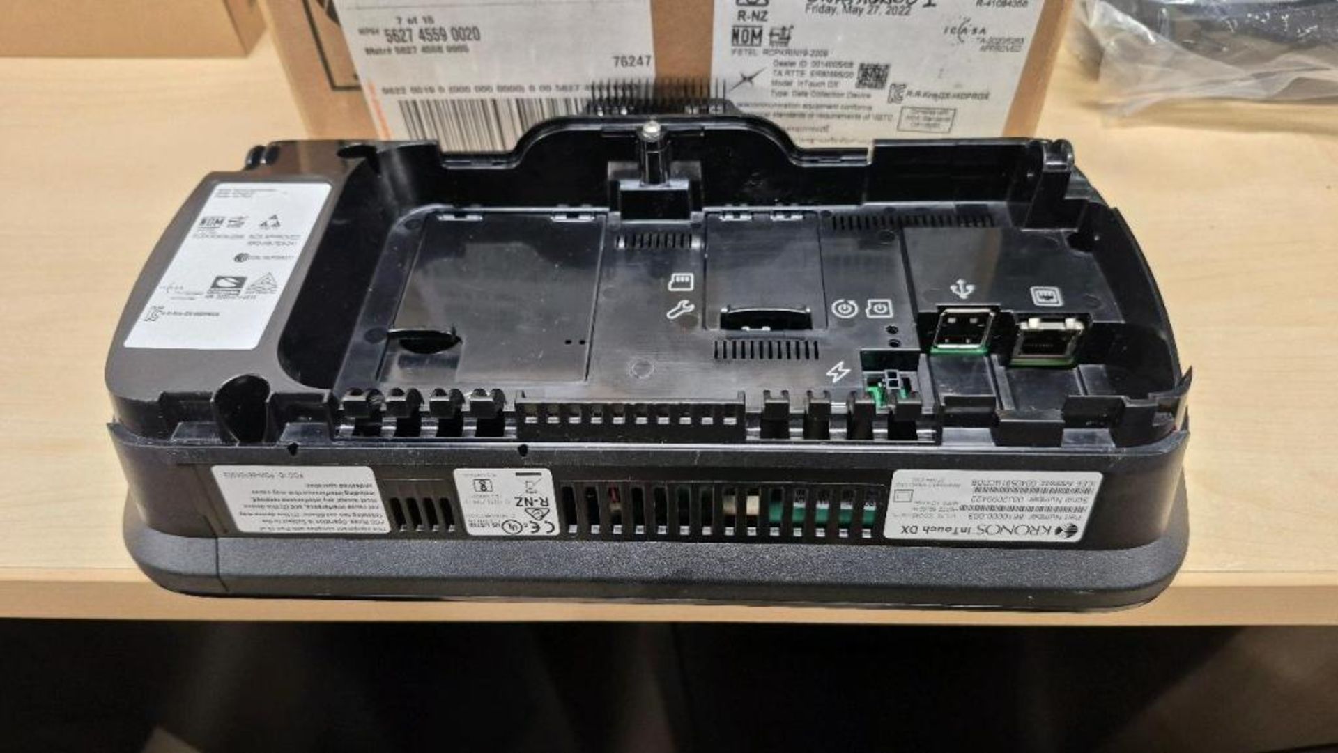 Kronos InTouch DX Time Clock / Workforce Terminal With Camera in box