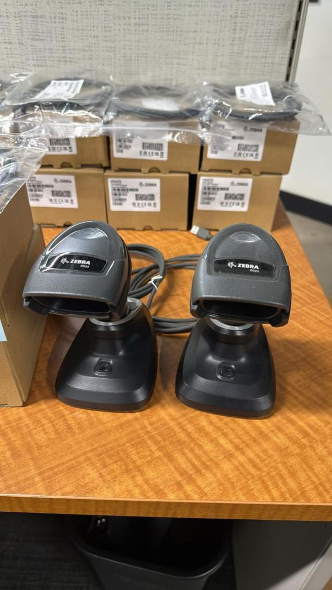 (10) Zebra Scanners Model: D522