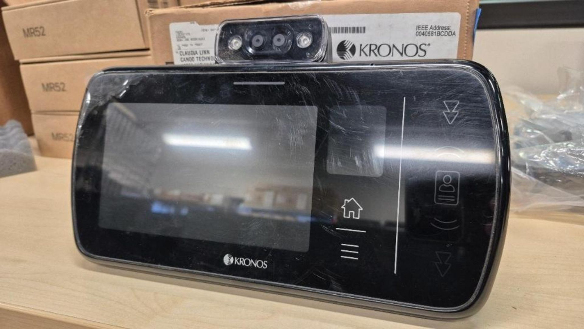 Kronos InTouch DX Time Clock / Workforce Terminal With Camera in box