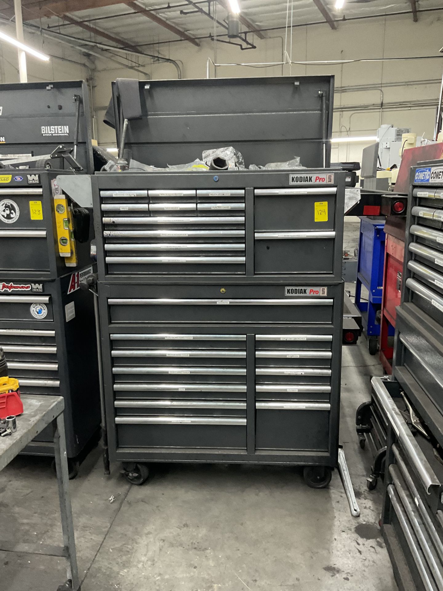 KODIAK PRO TOOL CABINET AND CONTENTS