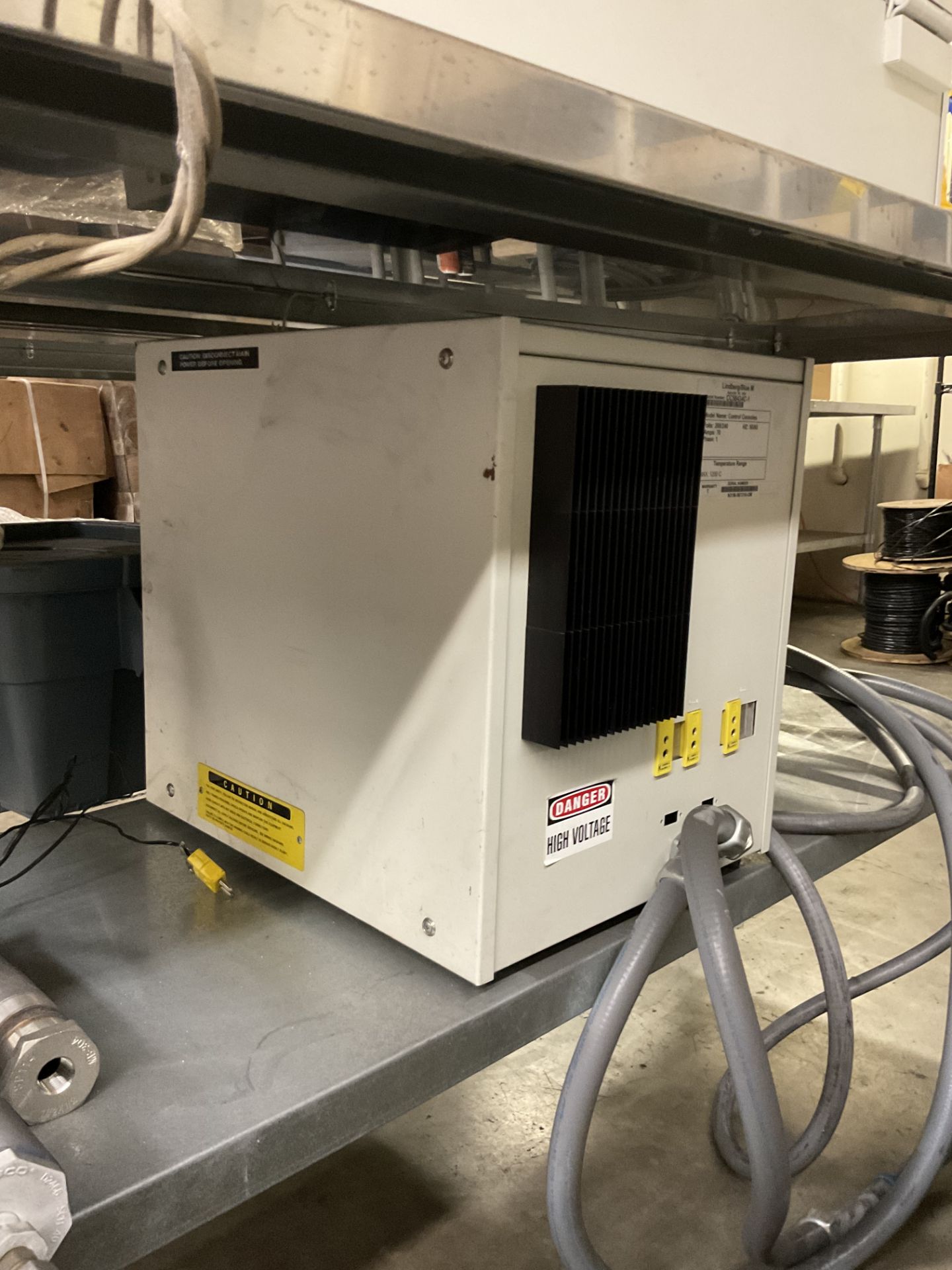 2018, LINDBERG BLUE M MDL. HTF55667C 3-ZONE TUBE FURNACE WITH ...