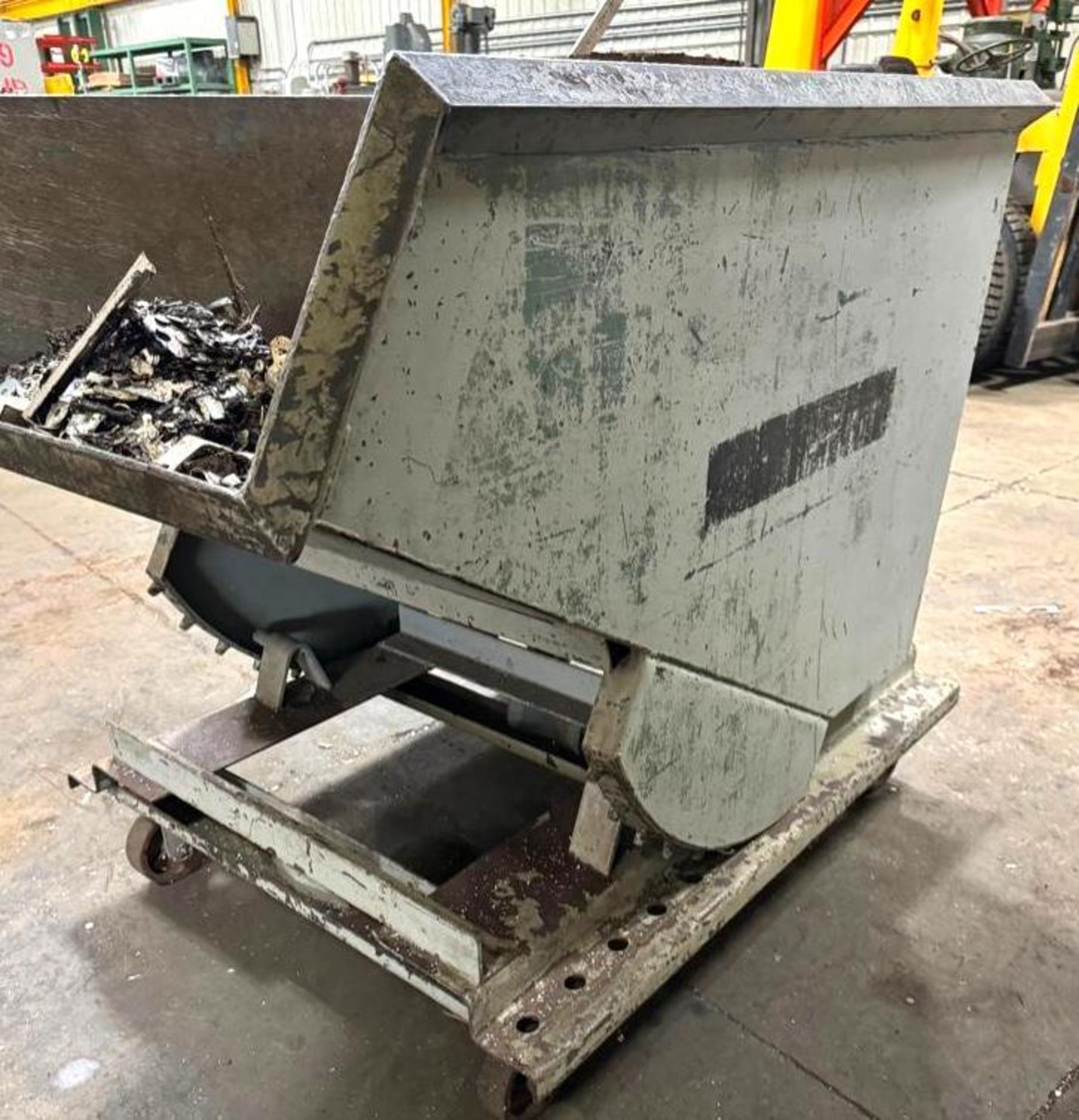 Loading Fee: $40 Portable Dumping Scrap Hopper 64" x 44" x 54" High ...