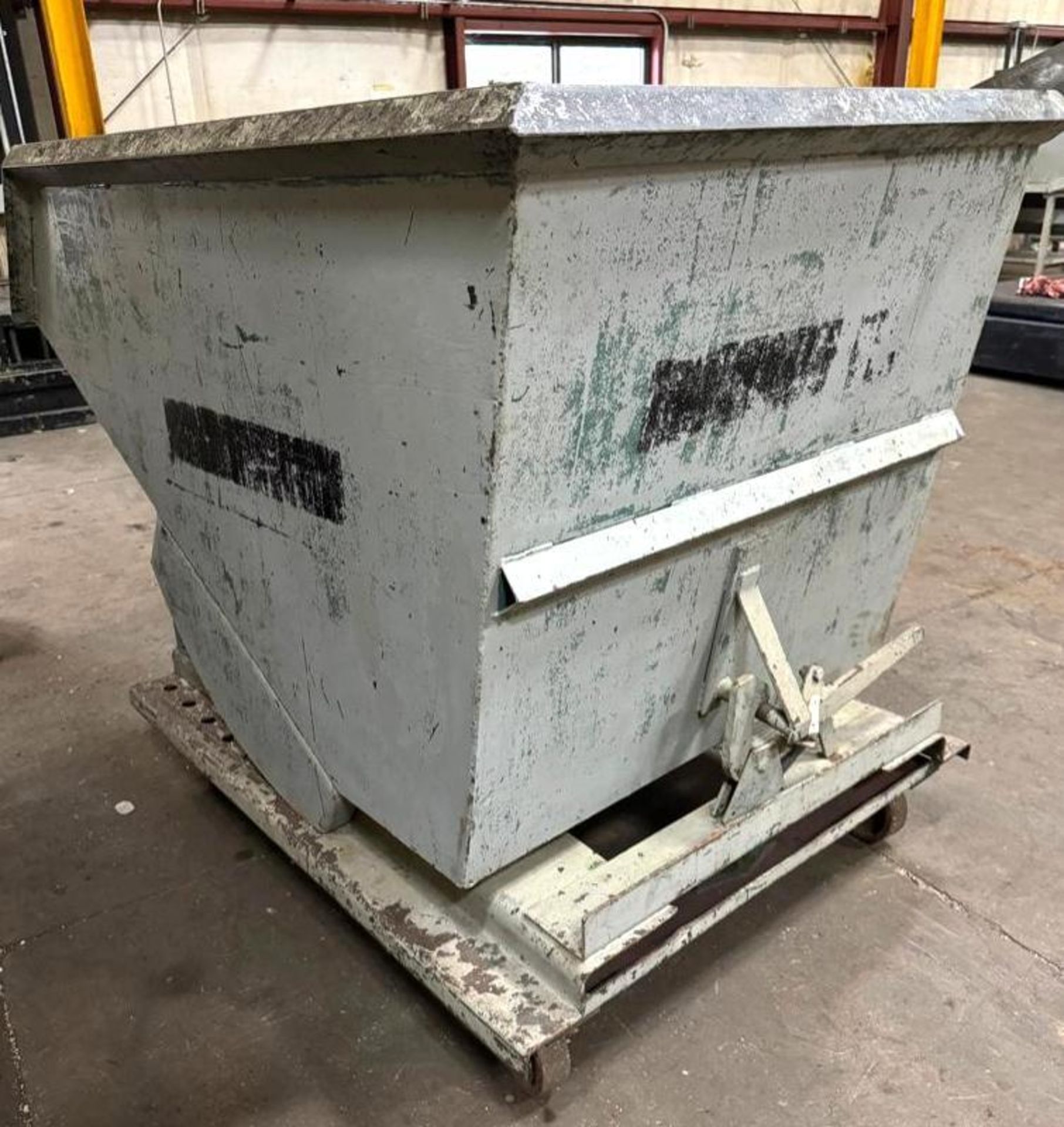 Loading Fee: $40 Portable Dumping Scrap Hopper 64" x 44" x 54" High ...