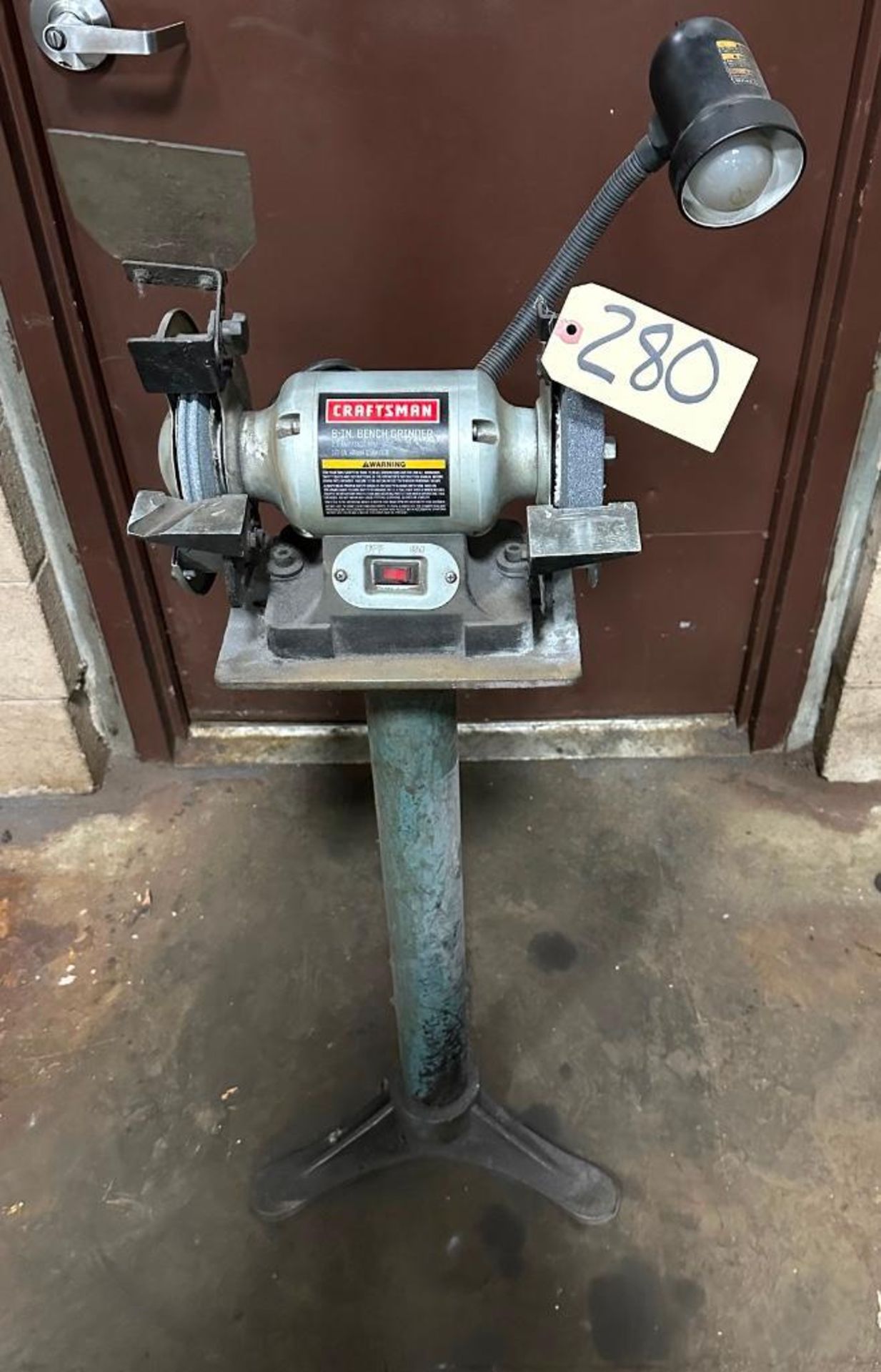 Loading Fee: $40 Craftsman #21124-3 6-IN Double End Grinder on Pedestal ...