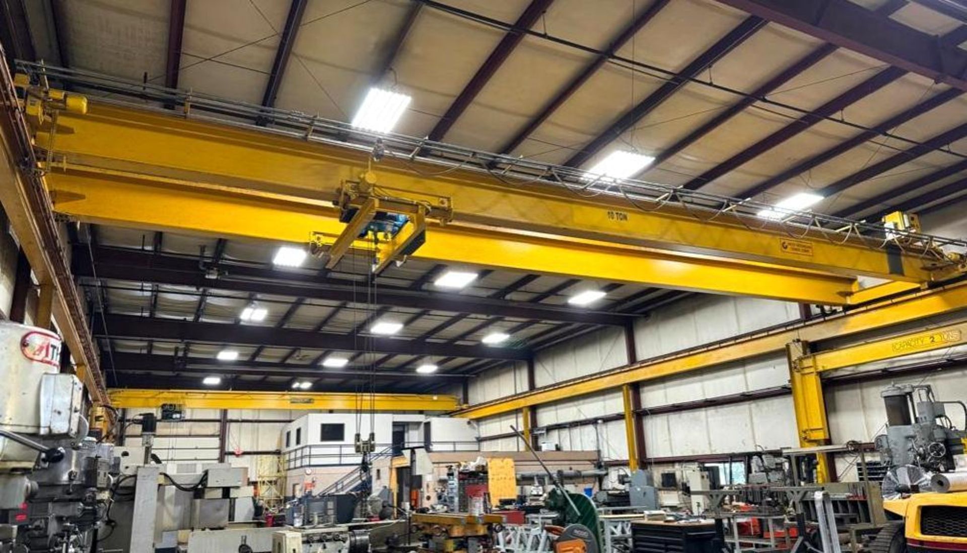 Loading Fee: $16000 10 Ton West Michigan Crane / Shaw Box Dbl Girder ...