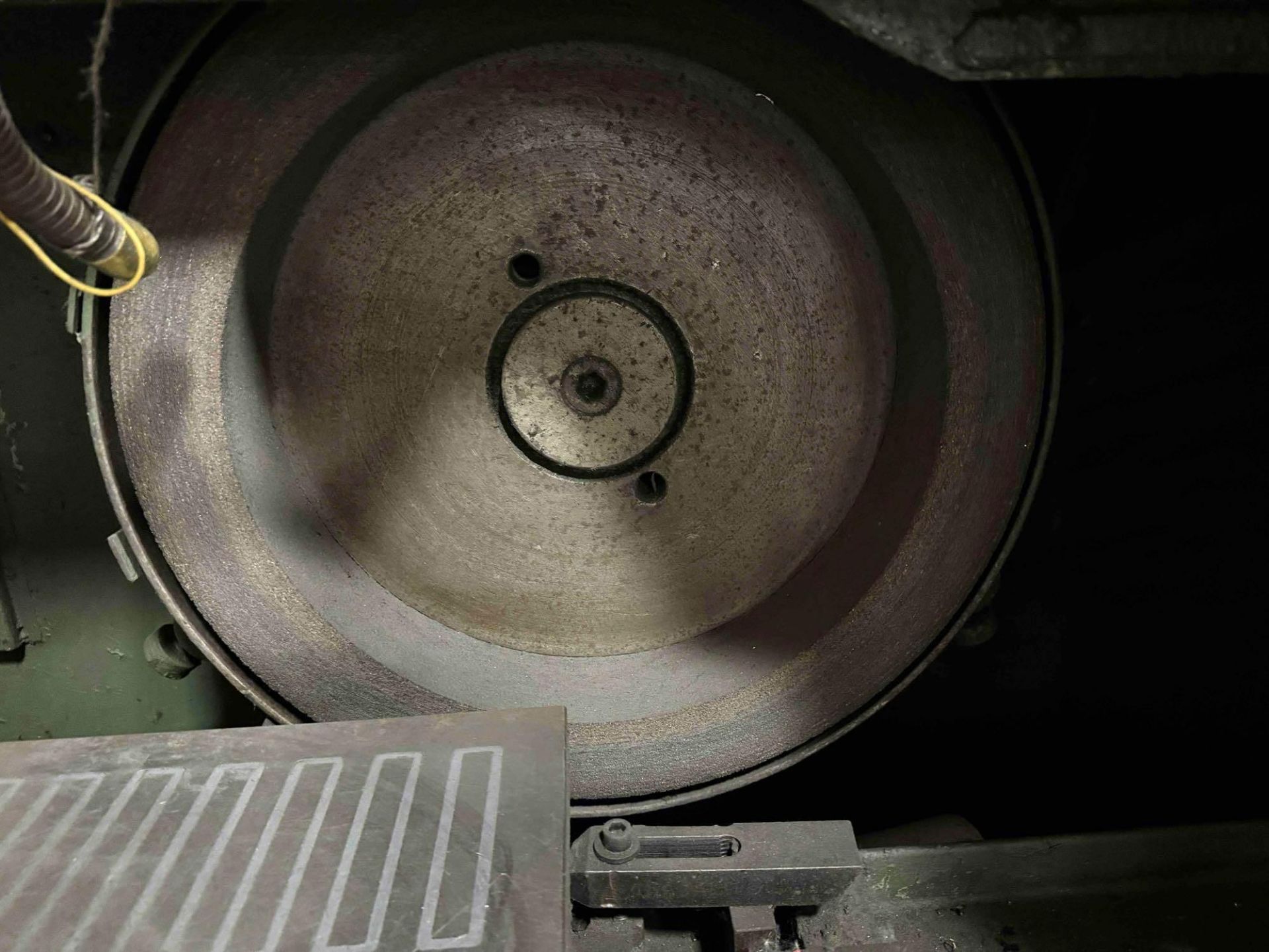 Loading Fee: Abrasive #18 Face Grinder S/N: 18-646 18" Diameter ...