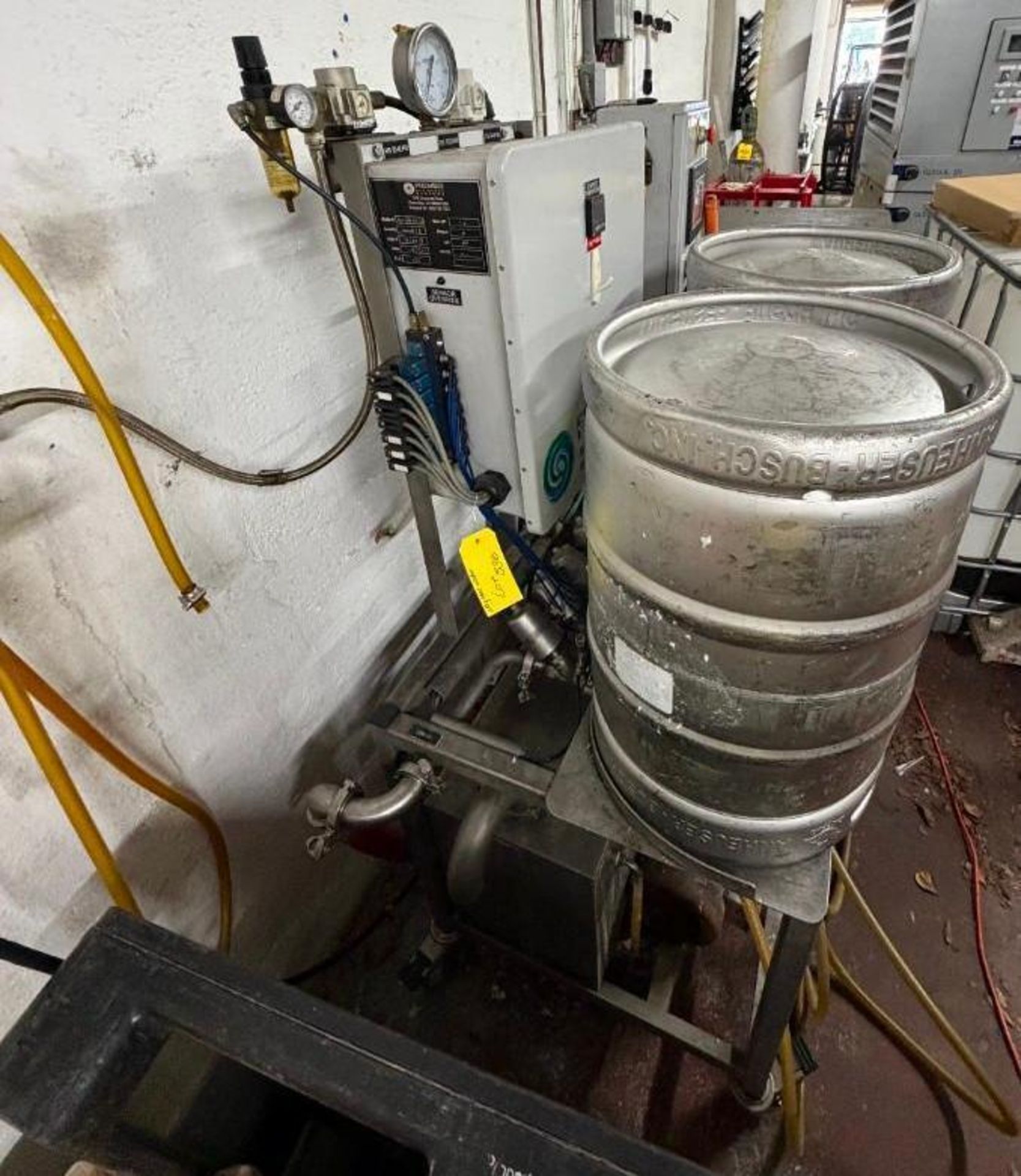 LOADING FEE: $100 2-Heads Keg Washer Premier Stainless Systems Model ...